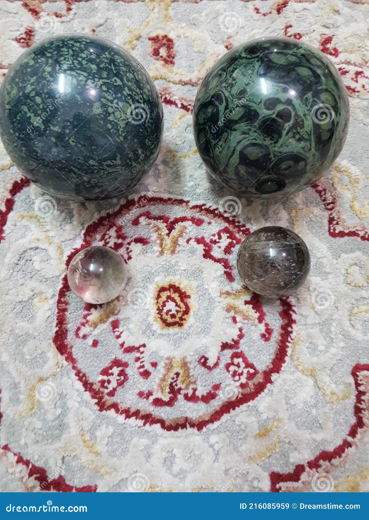 Rock balls stock image. Image of rock, balls, green - 216085959