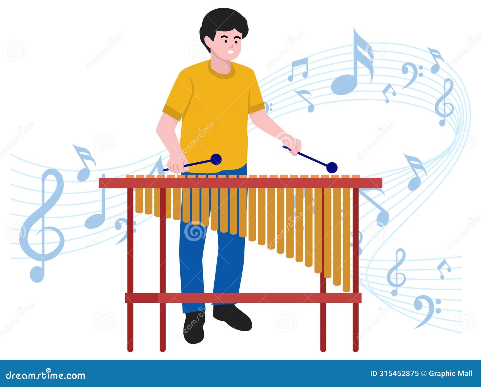 Marimba Cartoons, Illustrations & Vector Stock Images - 306 Pictures to ...