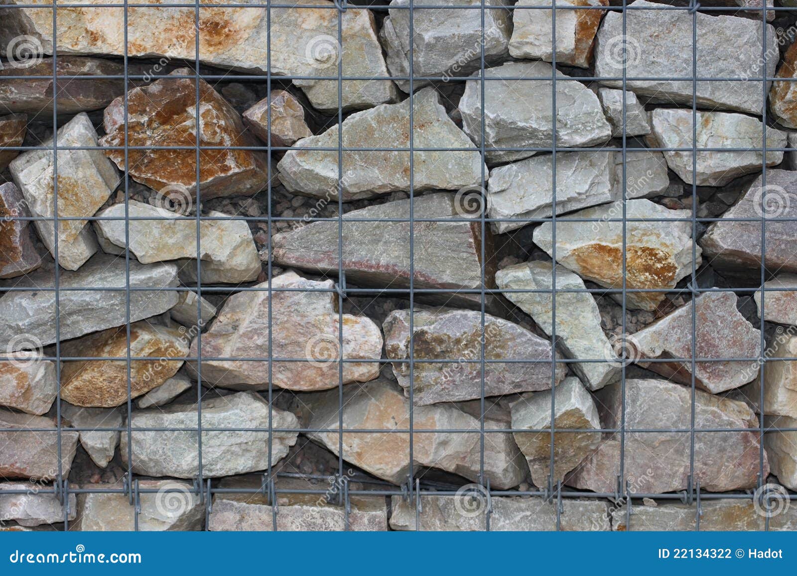 Rock basket stock photo. Image of masonry, drywall, insulation - 22134322