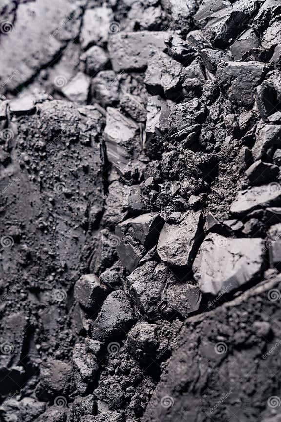 Rock Black and White Texture. Granite Decorative Rock Material Stock ...