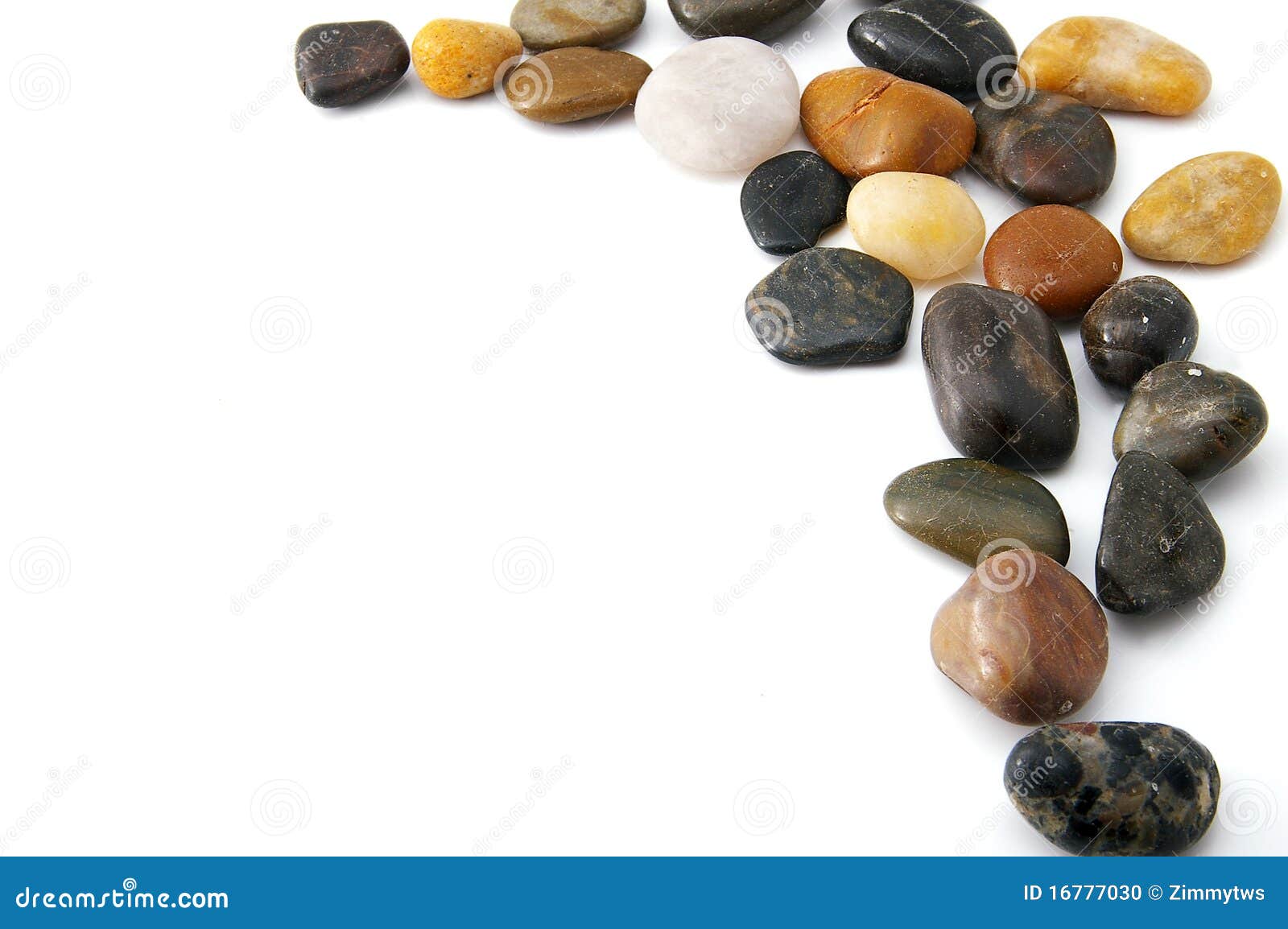 Rock border stock photo. Image of pebbles, rocks, white - 16777030