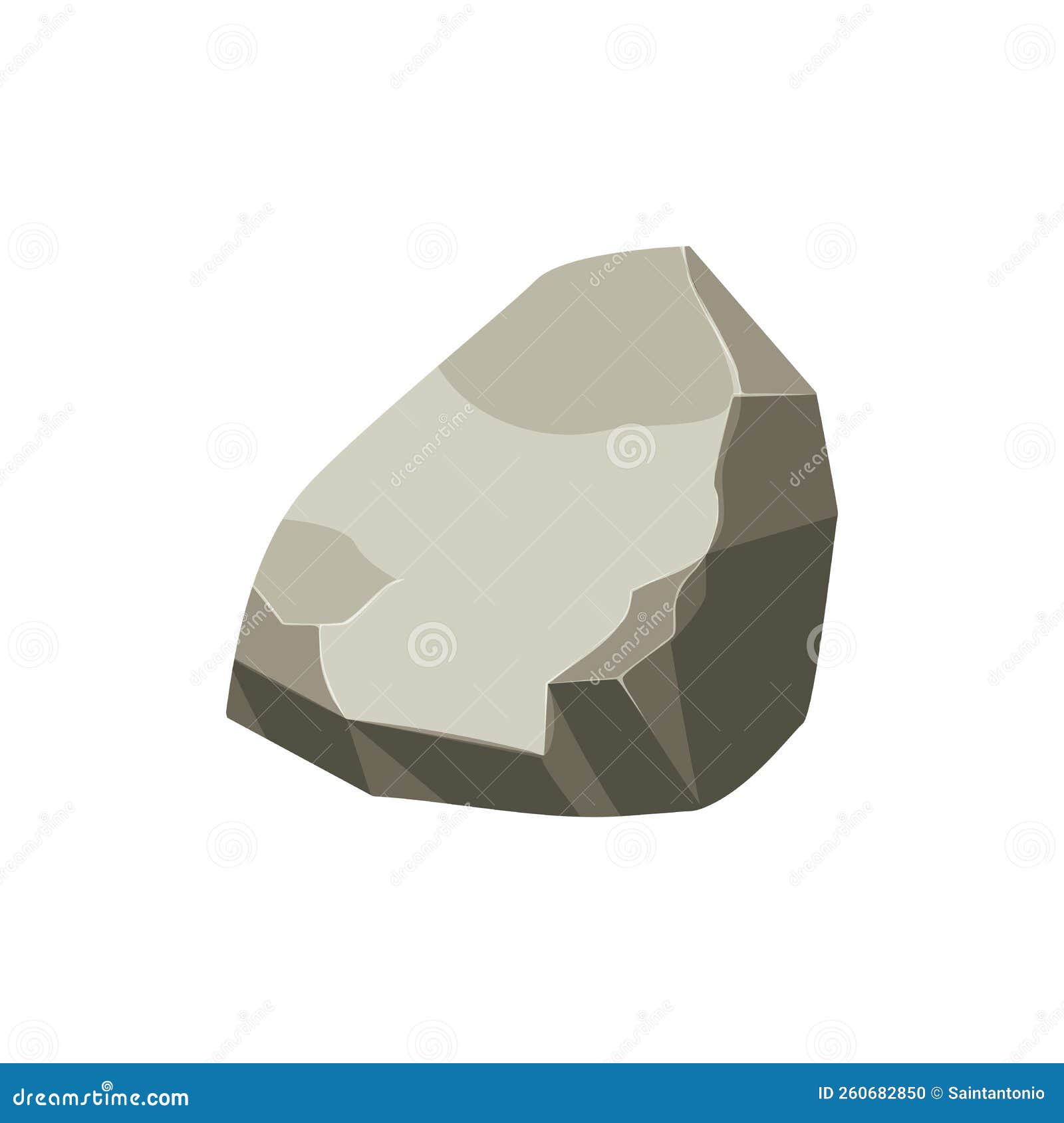 Rock Boulder. Natural Shape Stone Stock Vector - Illustration of pack ...