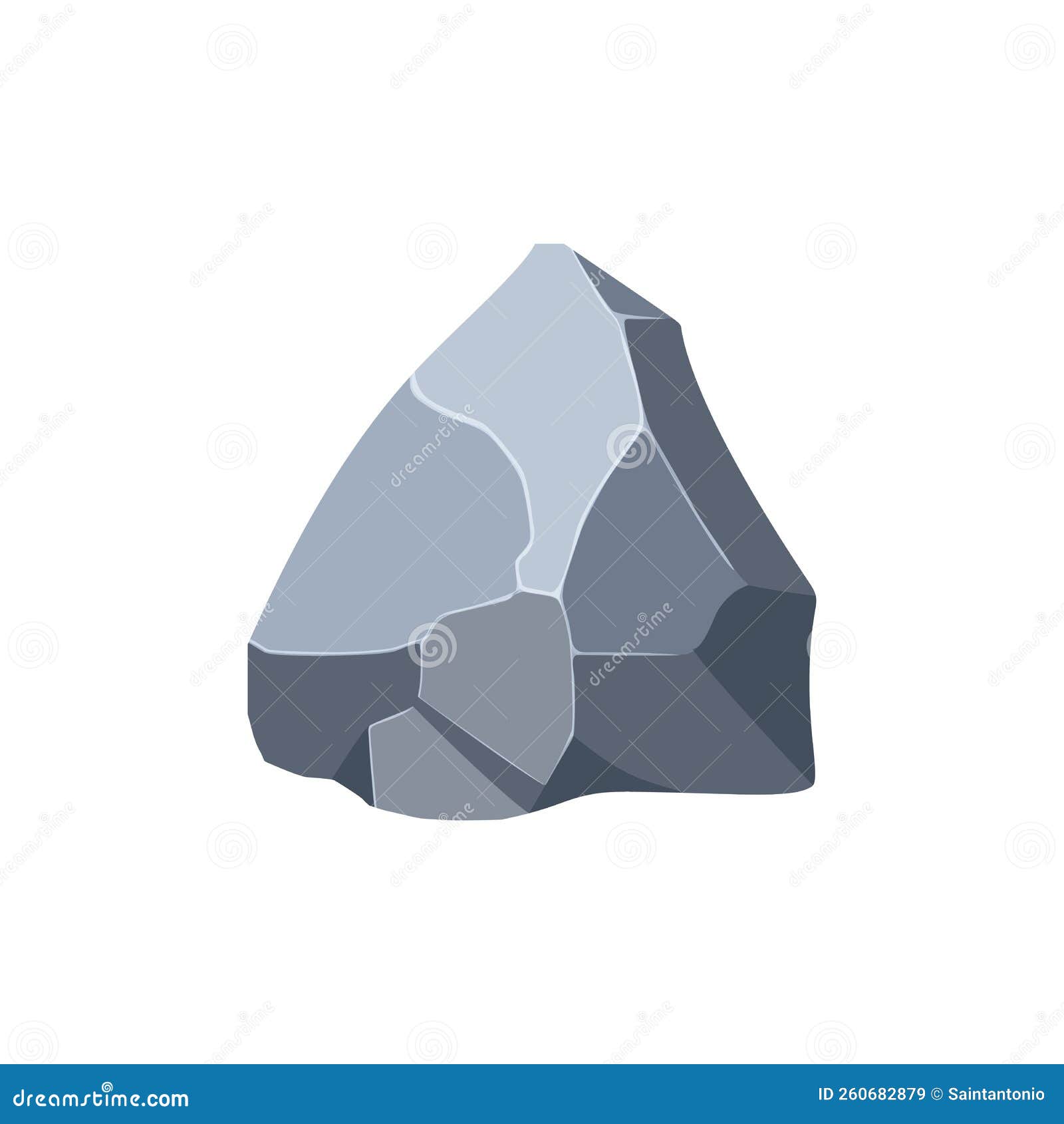 Rock Boulder. Natural Shape Stone Stock Vector - Illustration of group ...