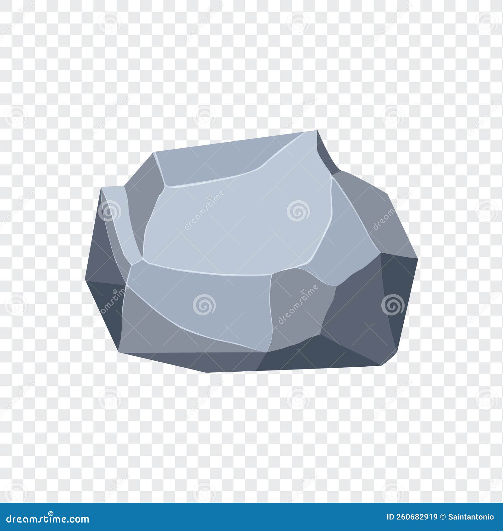 Rock Boulder. Natural Shape Stone Stock Vector - Illustration of cliff ...