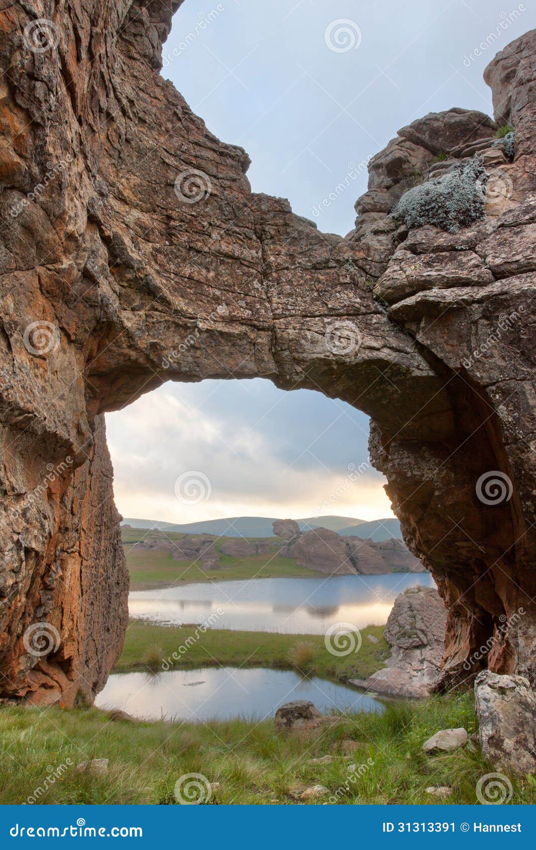 Rock Bridge stock image. Image of nature, drakensberg - 31313391