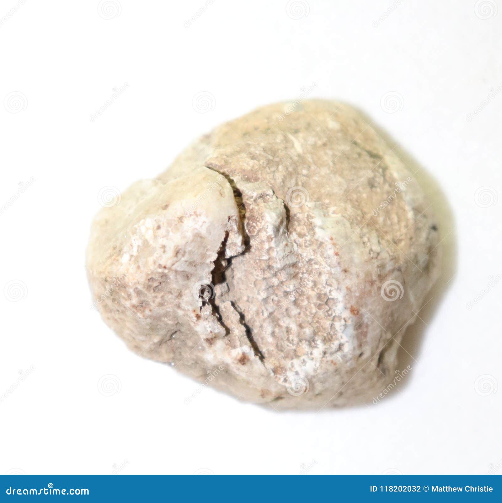 Rock, Brownish, Multicolored, Odd Shape, White Background Stock Photo ...