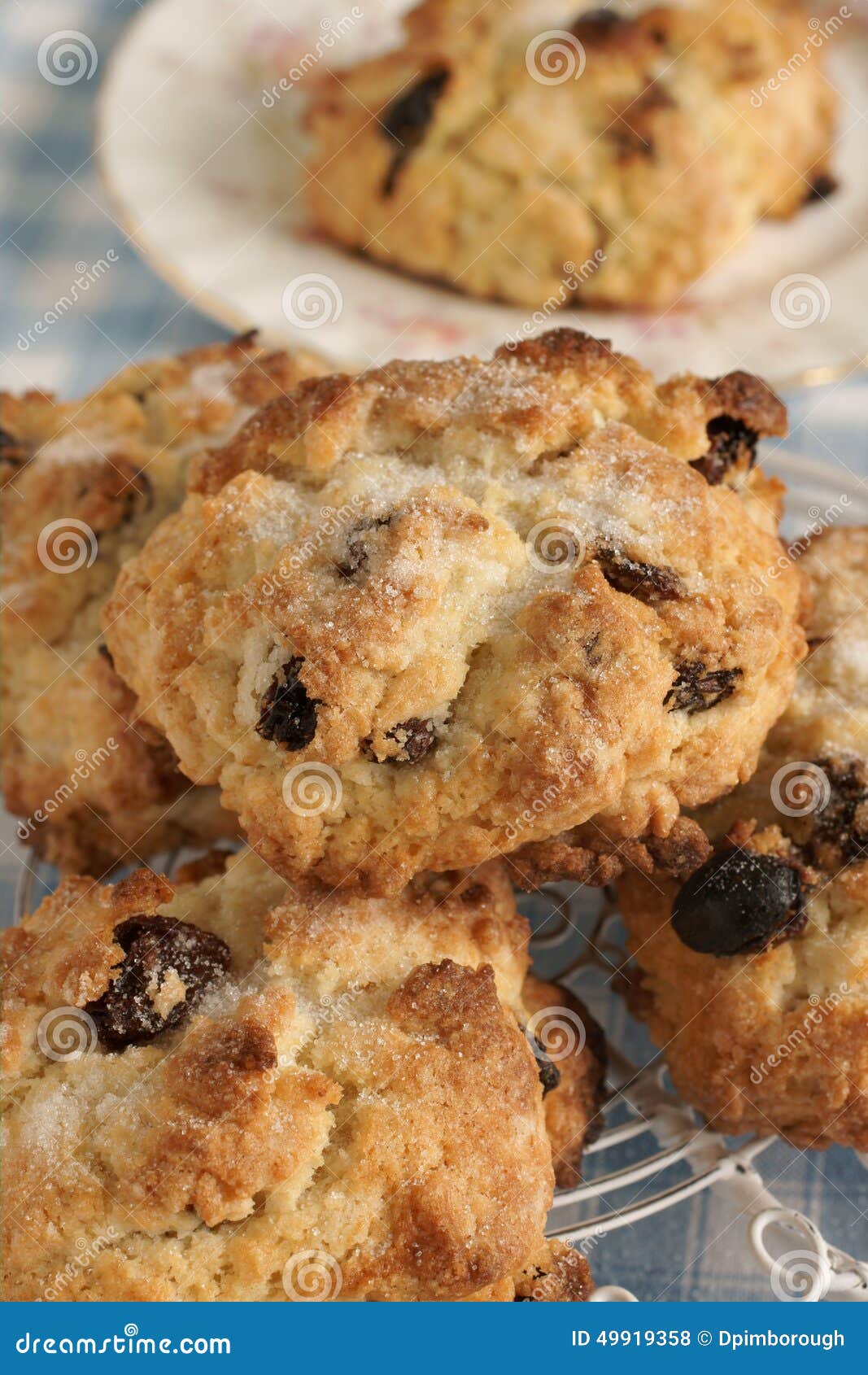 Rock Cakes stock photo. Image of rock, bake, dried, sultanas - 49919358