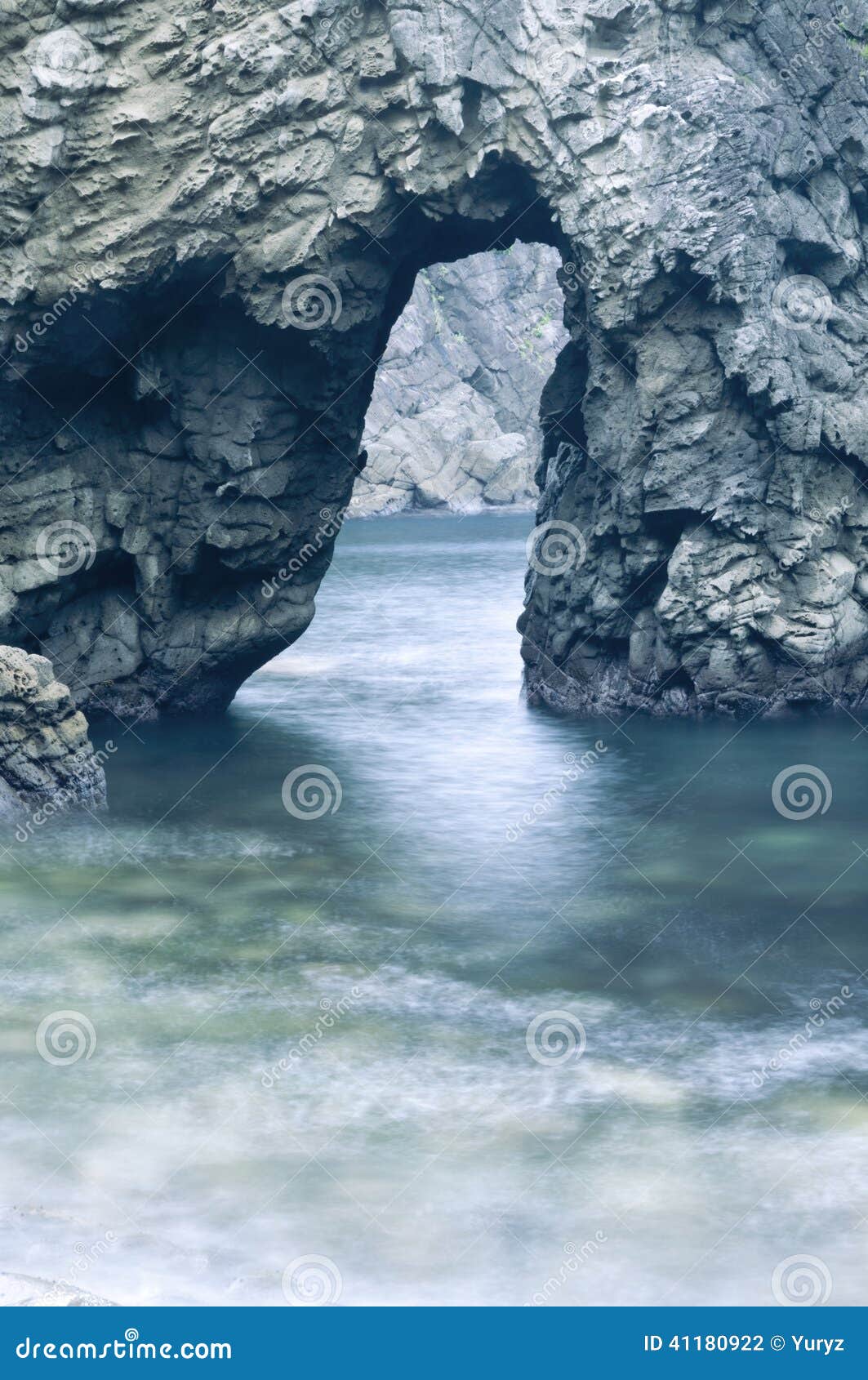 Rock with cavern stock photo. Image of scenic, vertical - 41180922