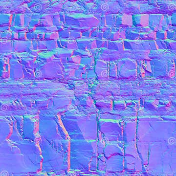 Rock Cliff Normal Map Texture, Bump Map Texture Stock Illustration ...