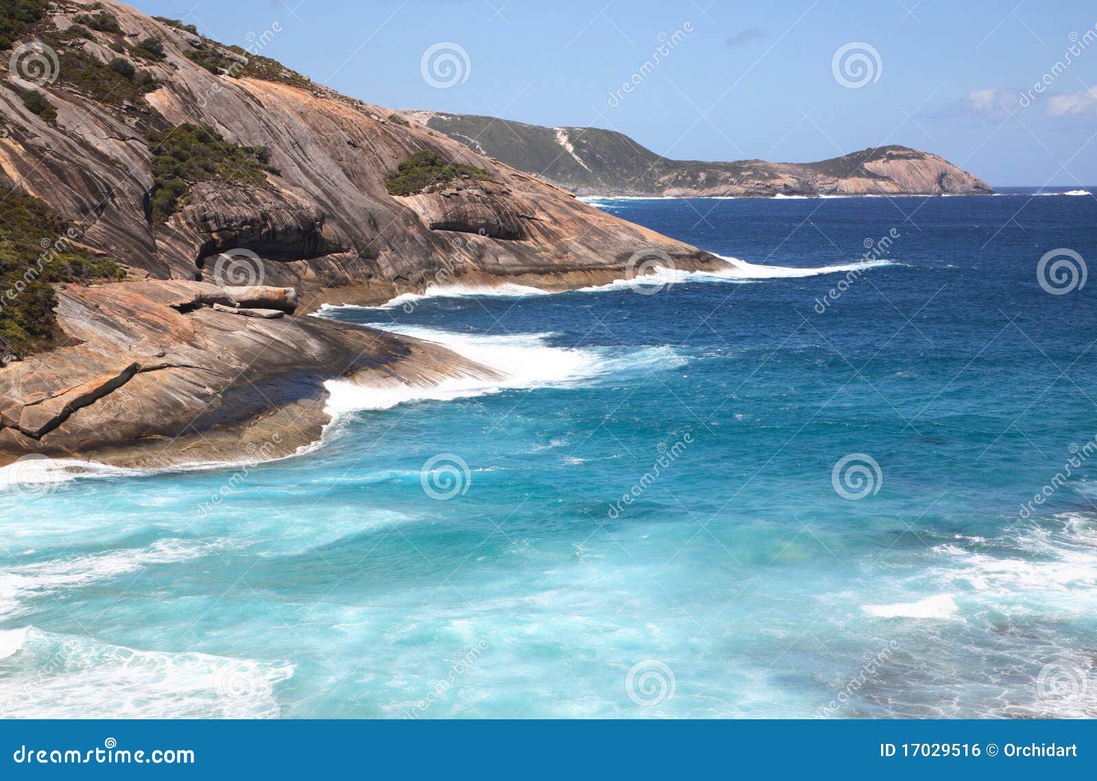Rock Cliffs - Albany Western Australia Stock Photo - Image of light ...
