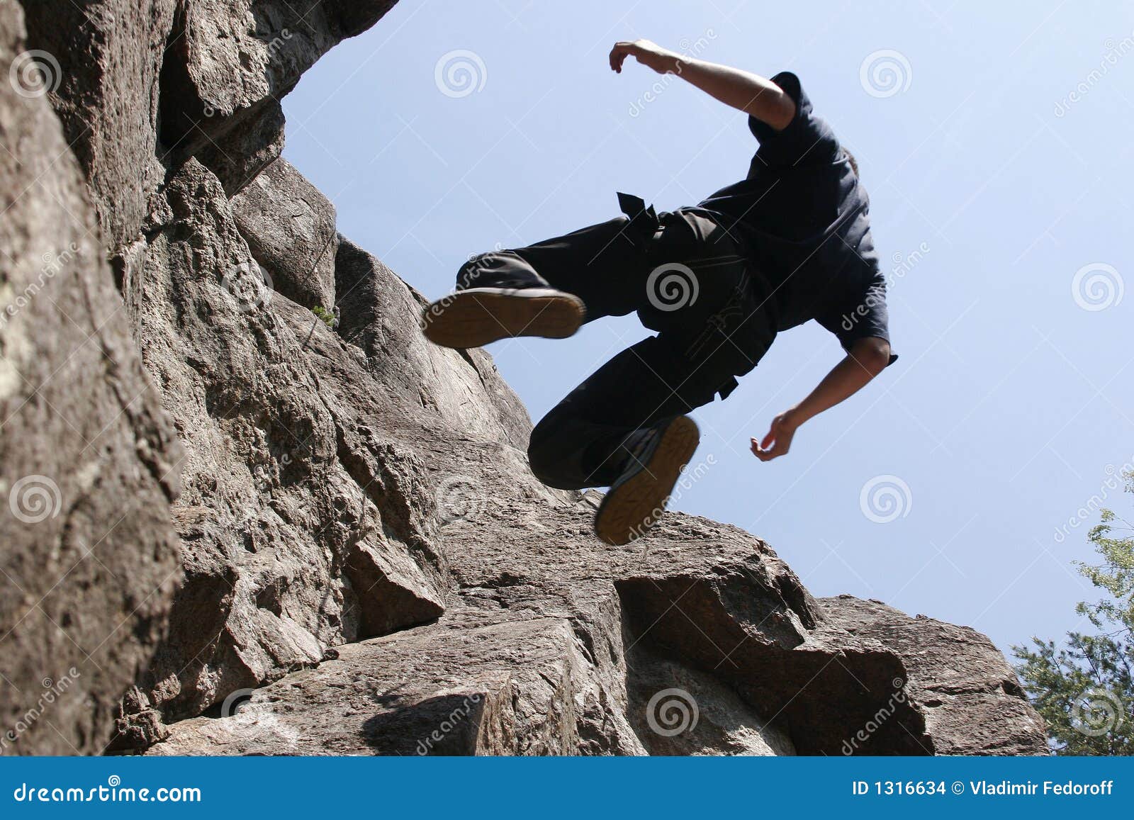 Rock climber stock photo. Image of downfall, dismay, bursting - 1316634