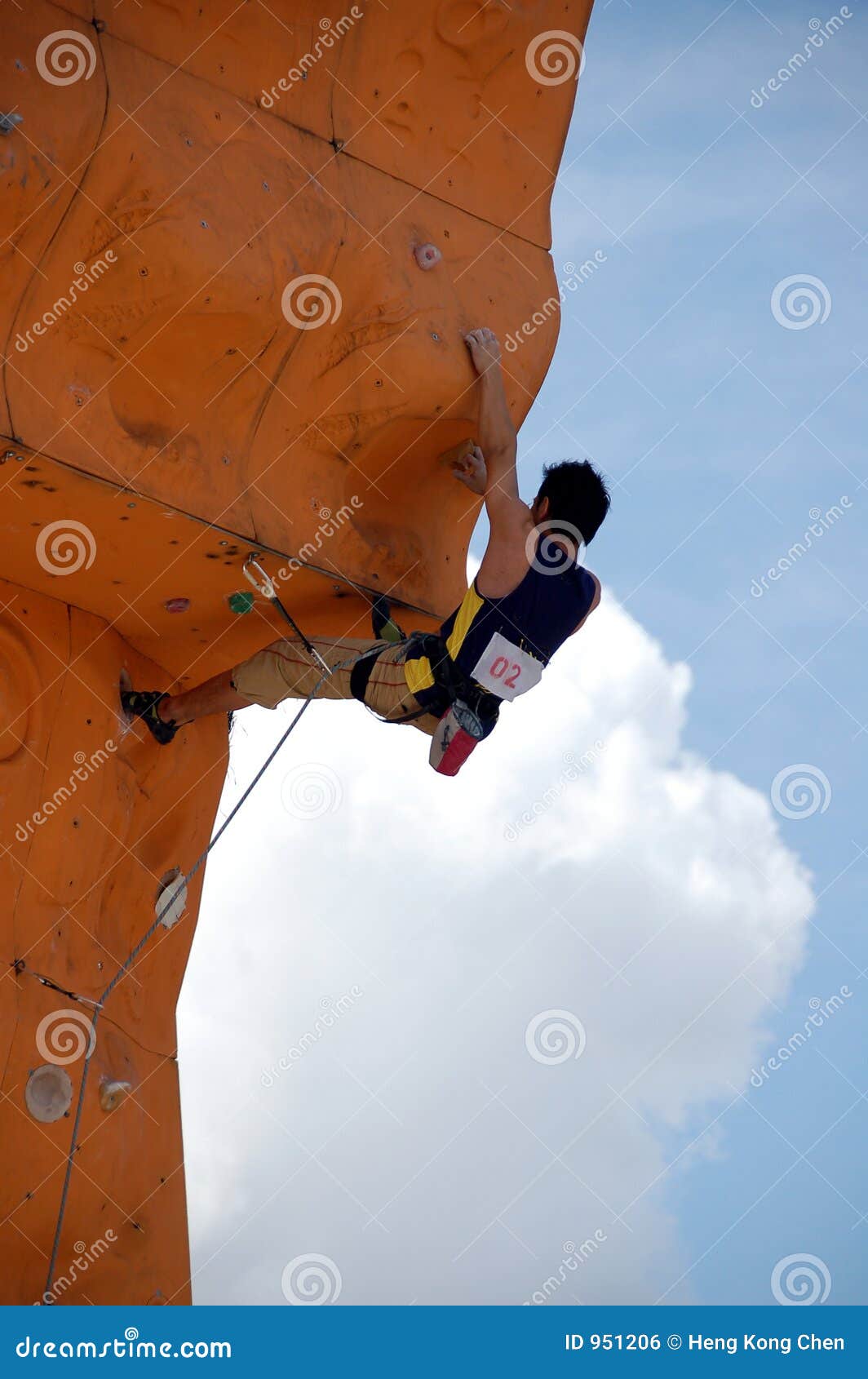 Rock Climber 2 stock photo. Image of extreme, rock, risk - 951206