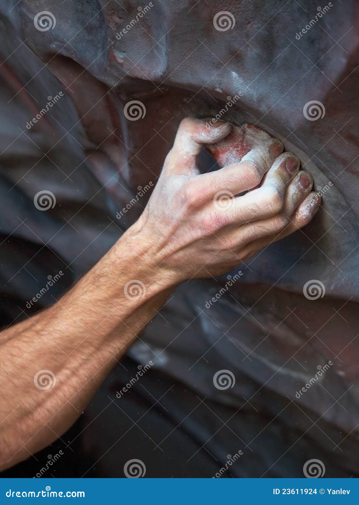 Rock-climber s hand stock photo. Image of male, caucasian - 23611924