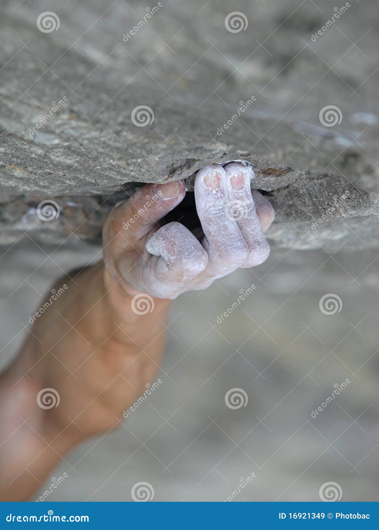 Rock Climber S Hand on Handhold Stock Image - Image of adult, extreme ...