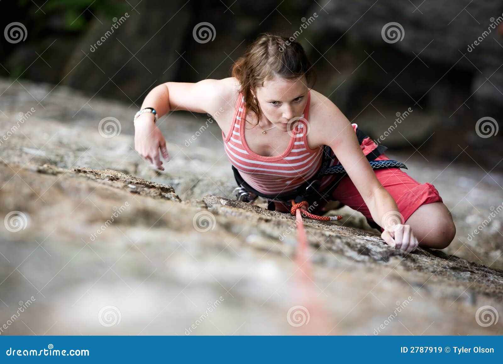 Rock Climbing stock image. Image of climb, person, rock - 2787919