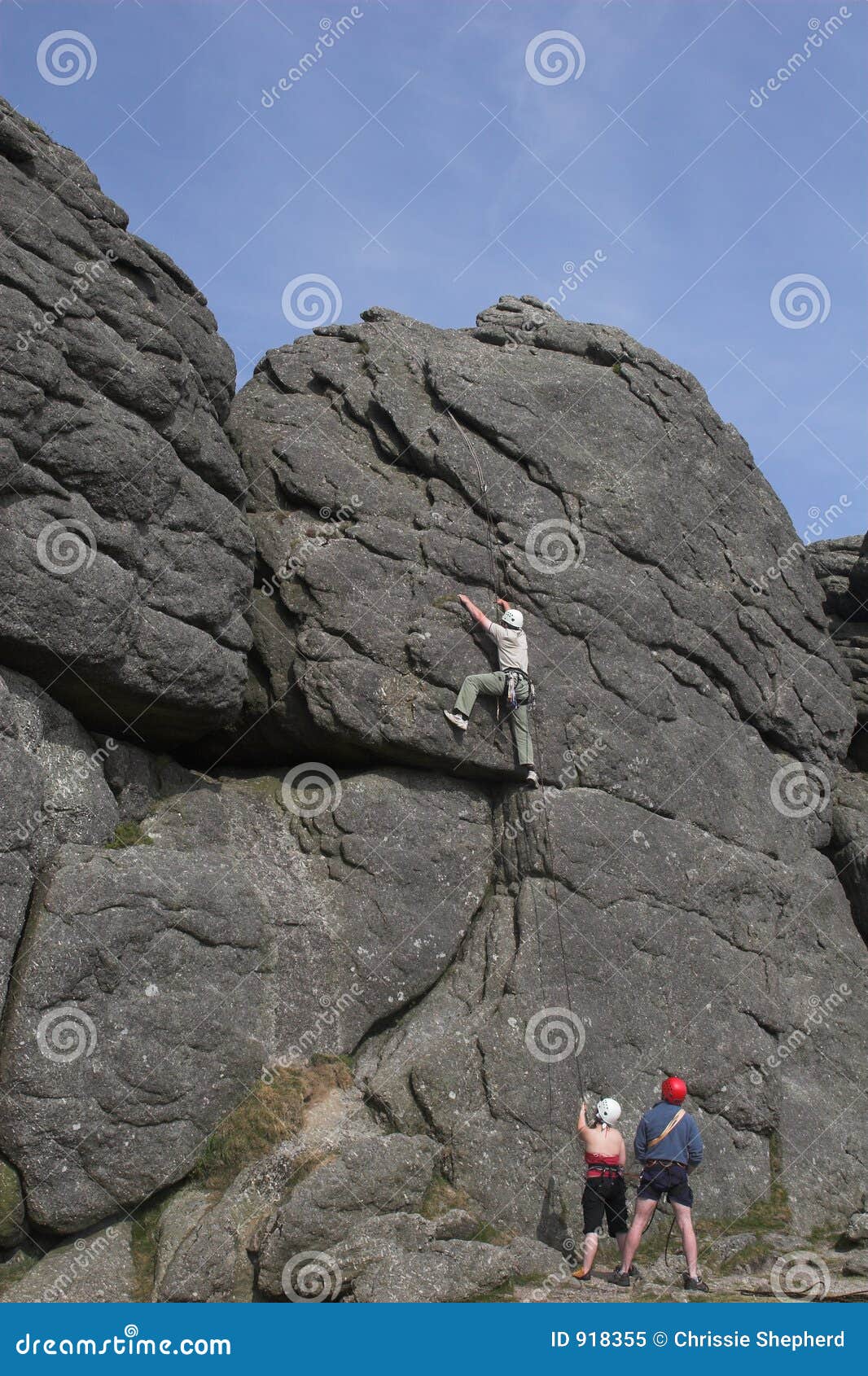 Rock climbing 3 stock image. Image of climbing, summer - 918355