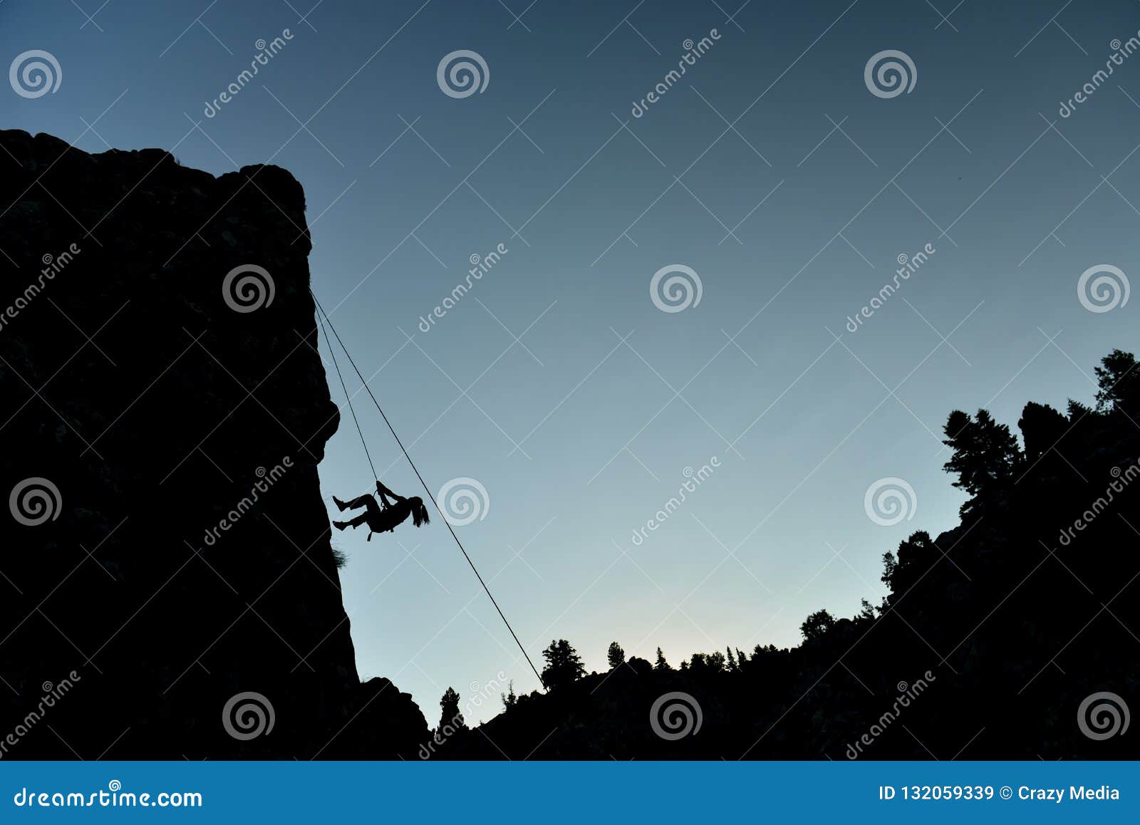 Rock Climbing and Dynamic Movements Stock Image - Image of mind ...