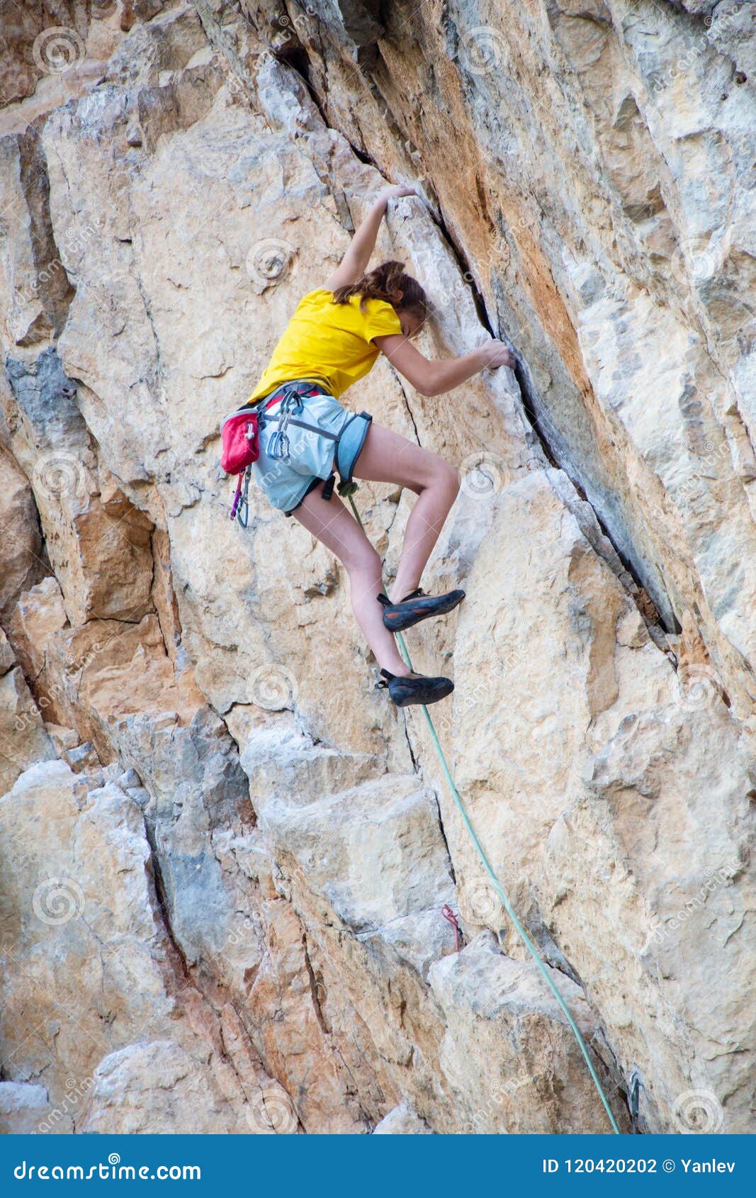 Rock Climbing Training stock photo. Image of healthy - 120420202