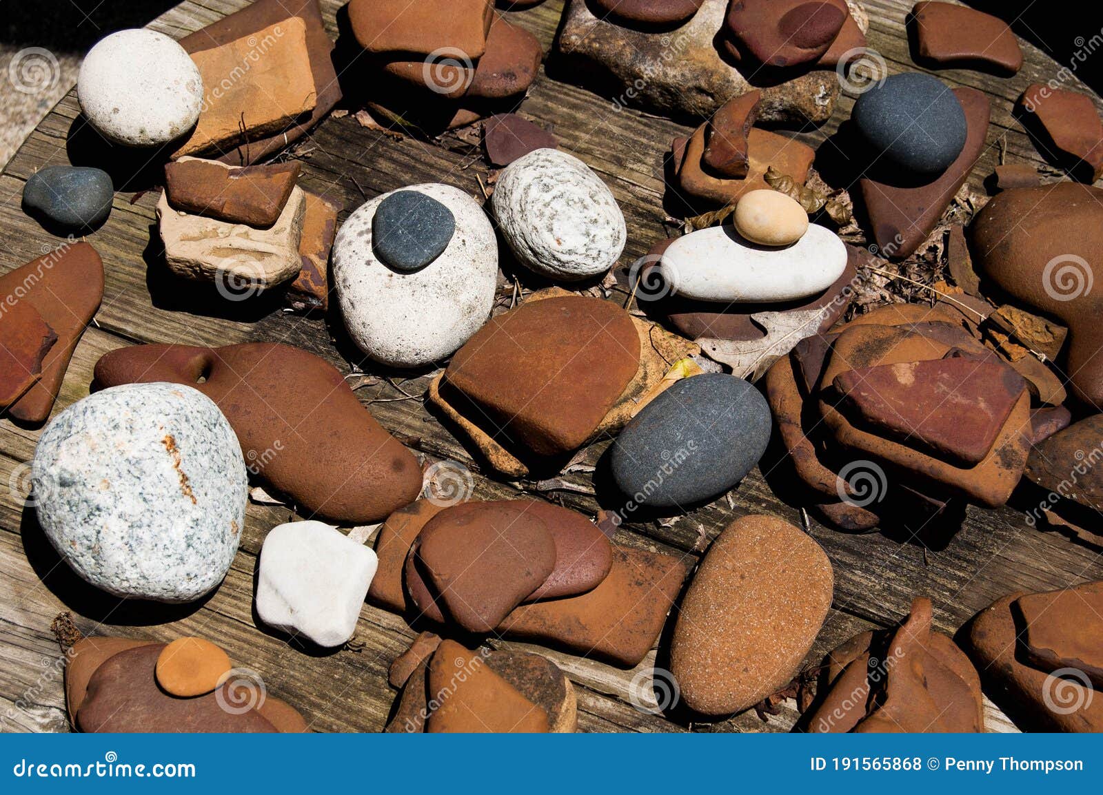 Rock collection stock photo. Image of stacked, white - 191565868