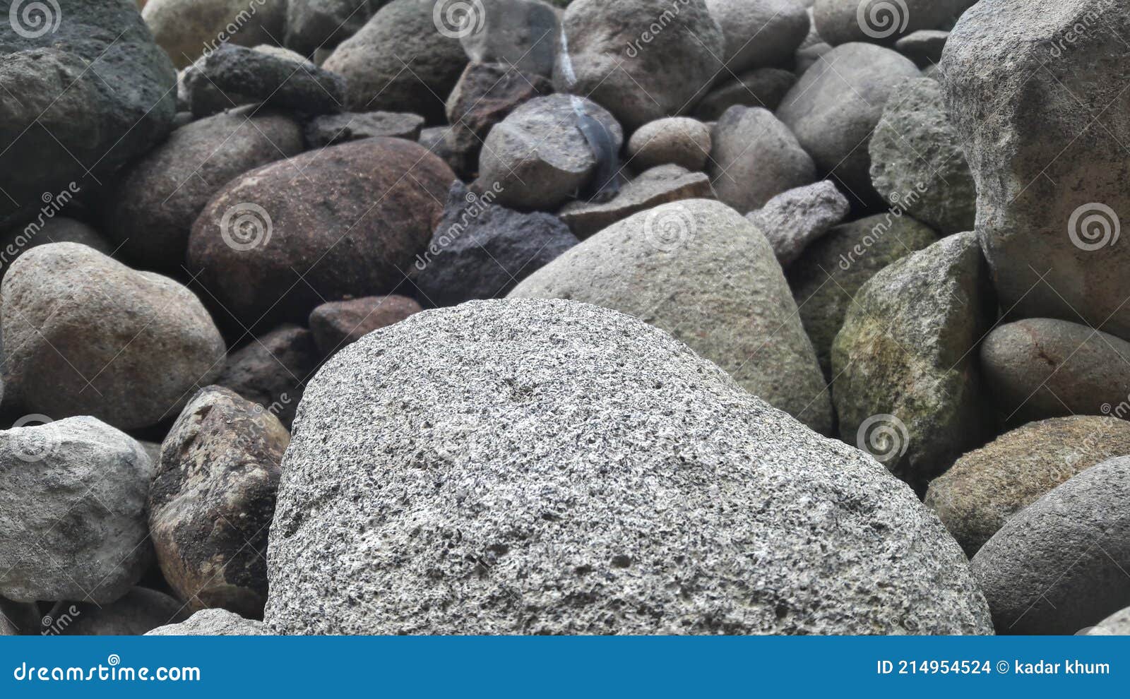 Crushed river rock stock photo. Image of river, erupsion - 214954524