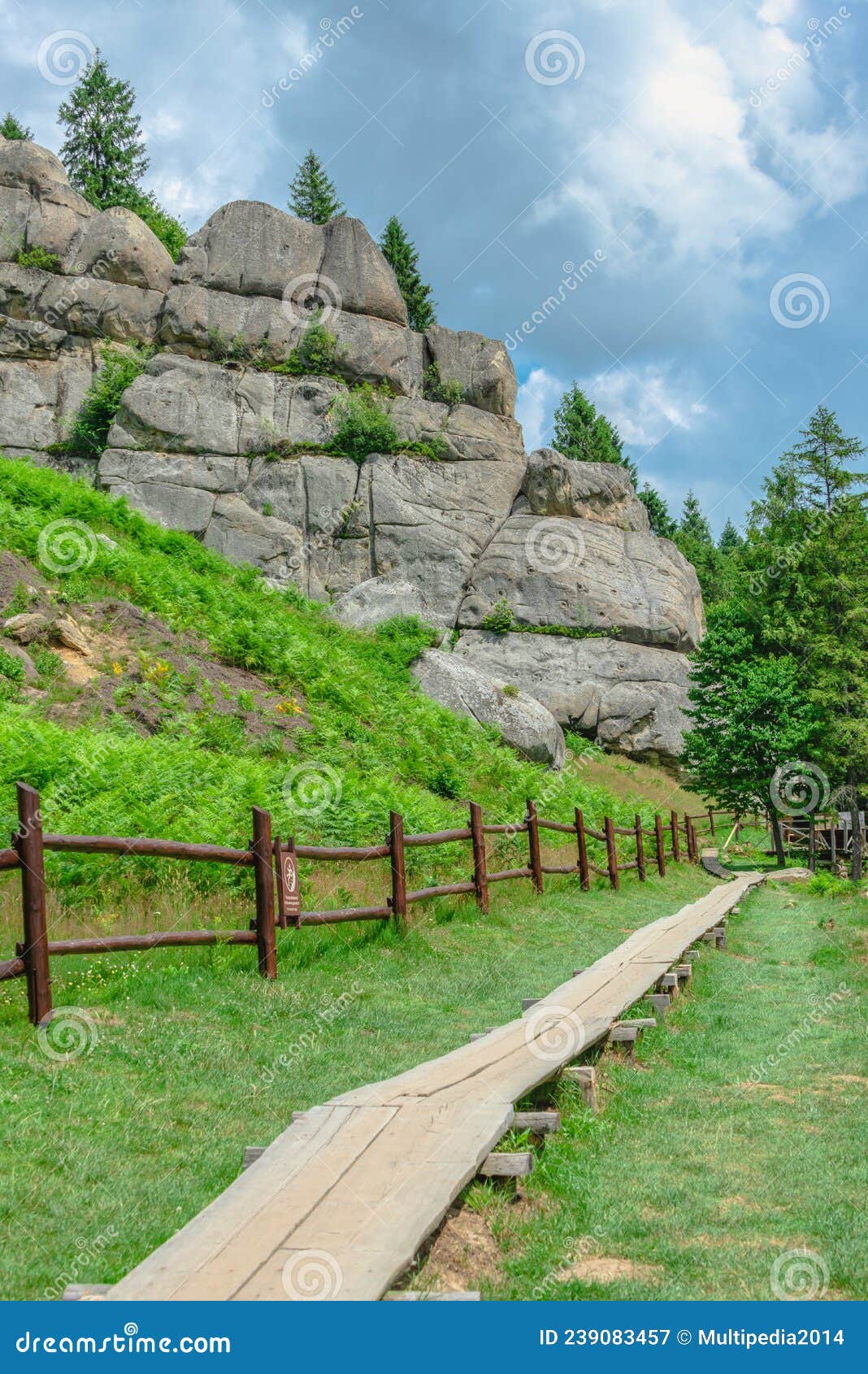 The Rock Complex of Tustan in Ukraine Stock Image - Image of cliffside ...