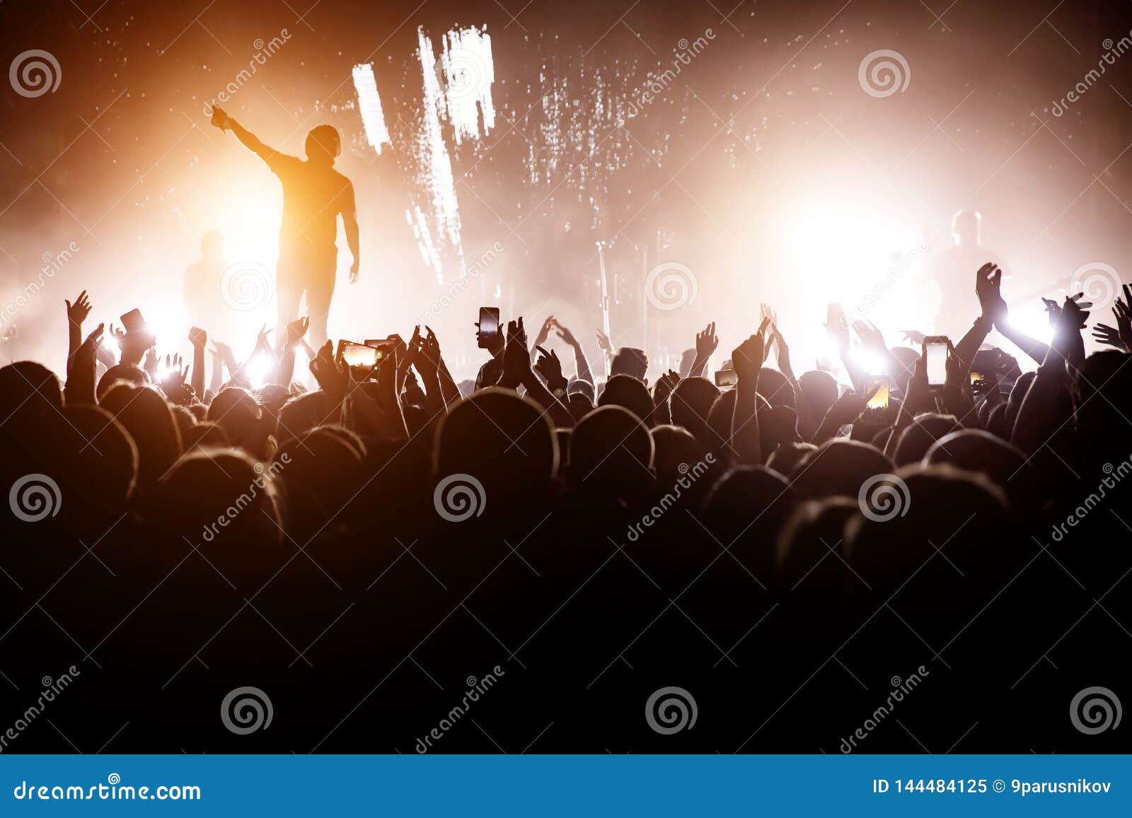 Rockstar On Stage Crowd