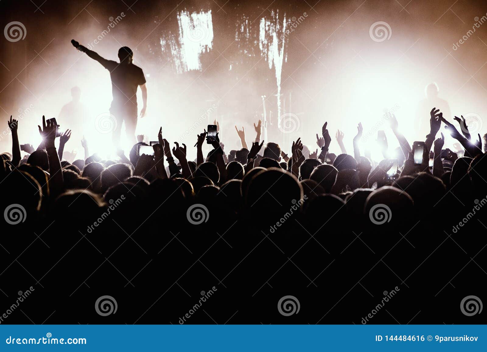 Concert Stage Silhouette