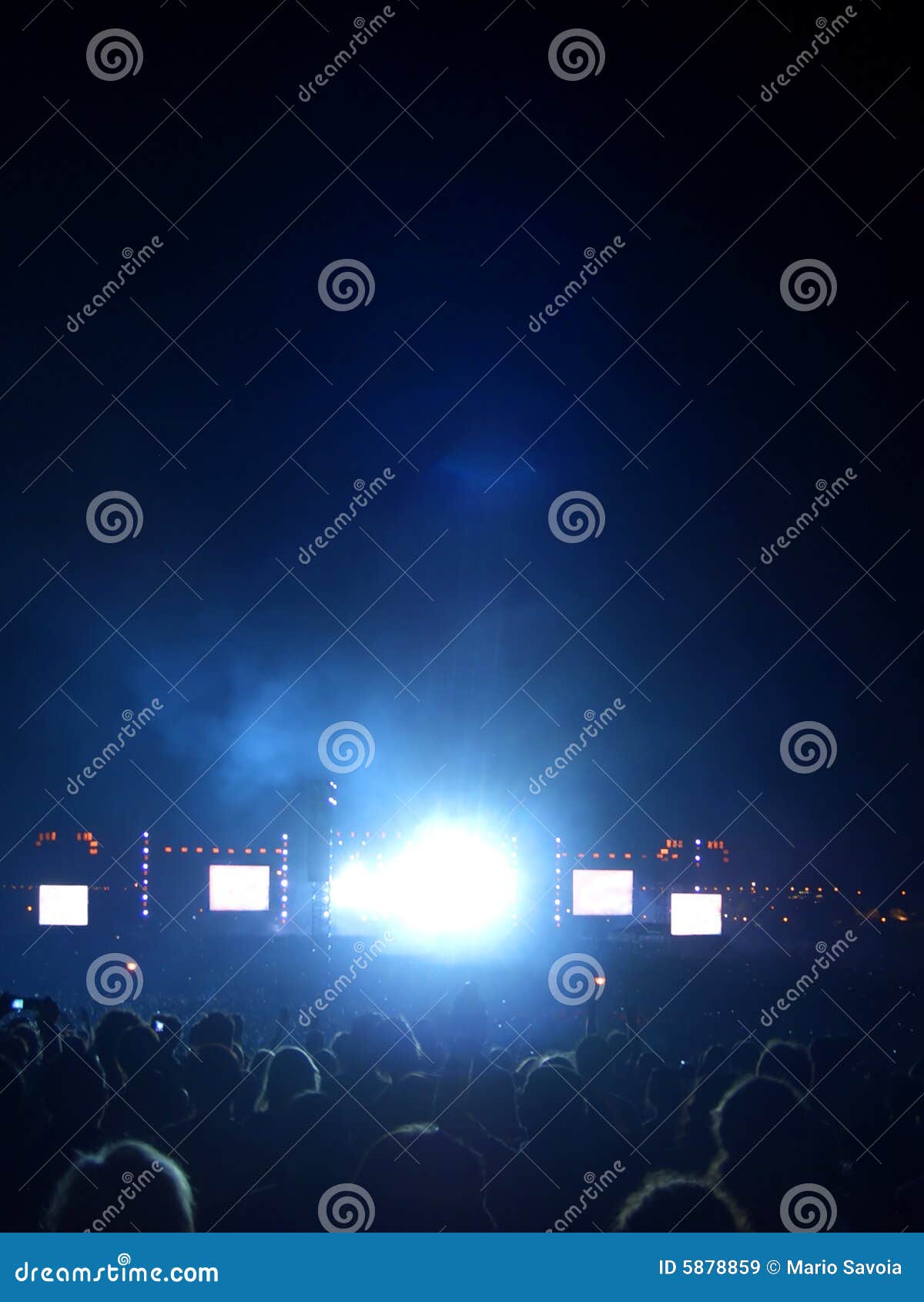 Rock concert light flare stock image. Image of fans, event - 5878859