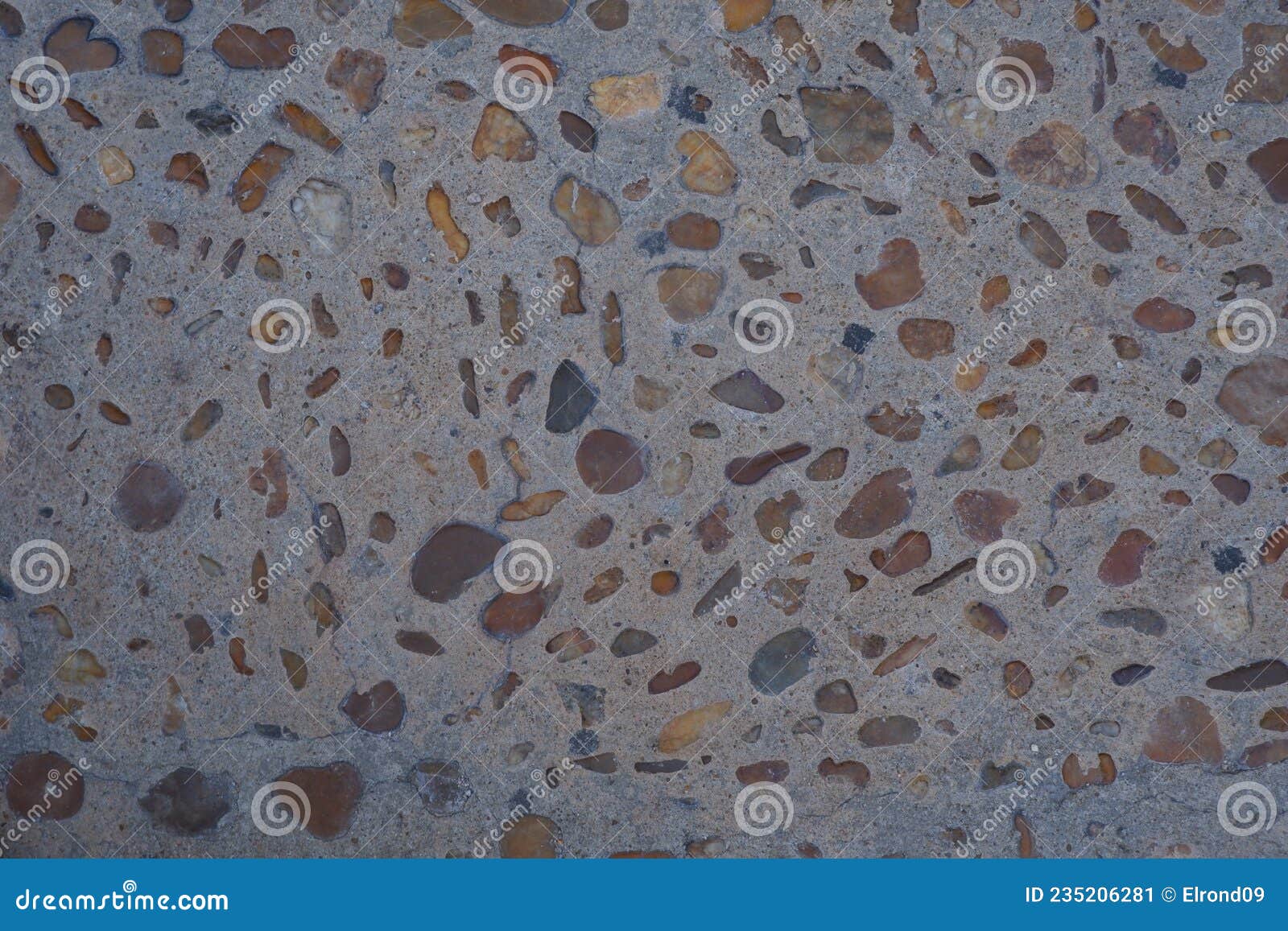 Rock and concrete pavement stock image. Image of granite - 235206281