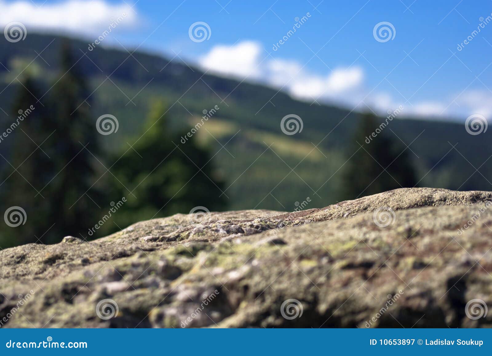 Rock in countryside stock image. Image of nature, surface - 10653897