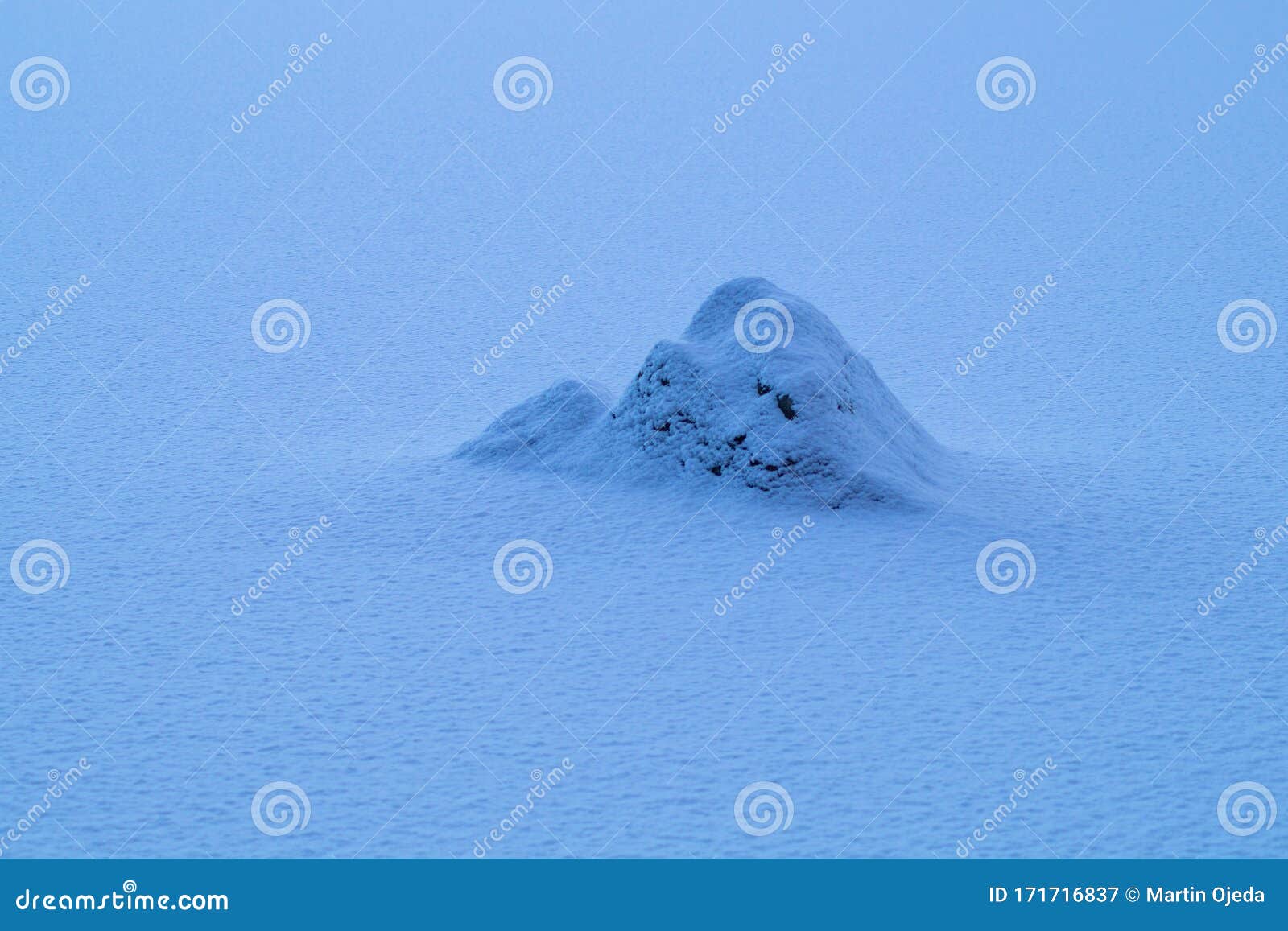 Rock covered in snow stock image. Image of travel, winter - 171716837