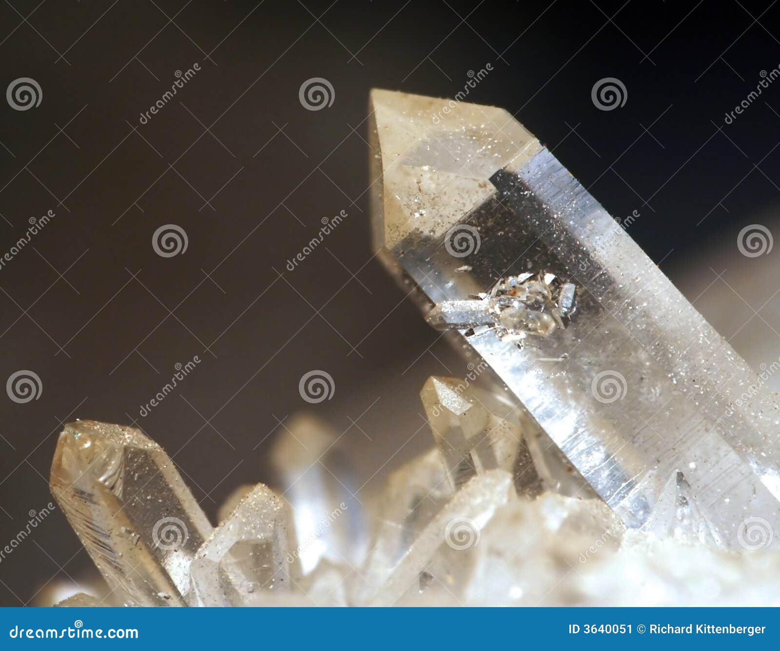 Rock crystal stock image. Image of silica, gemstone, quartz - 3640051