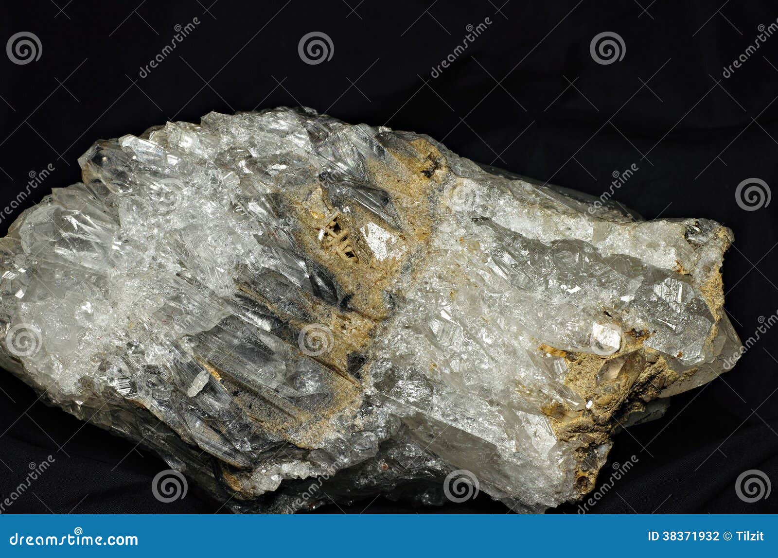 Rock crystal stock photo. Image of semiprecious, stone - 38371932
