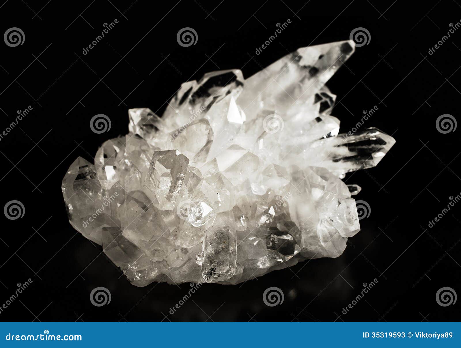 Rock crystal stock image. Image of jewel, closeup, quartz - 35319593
