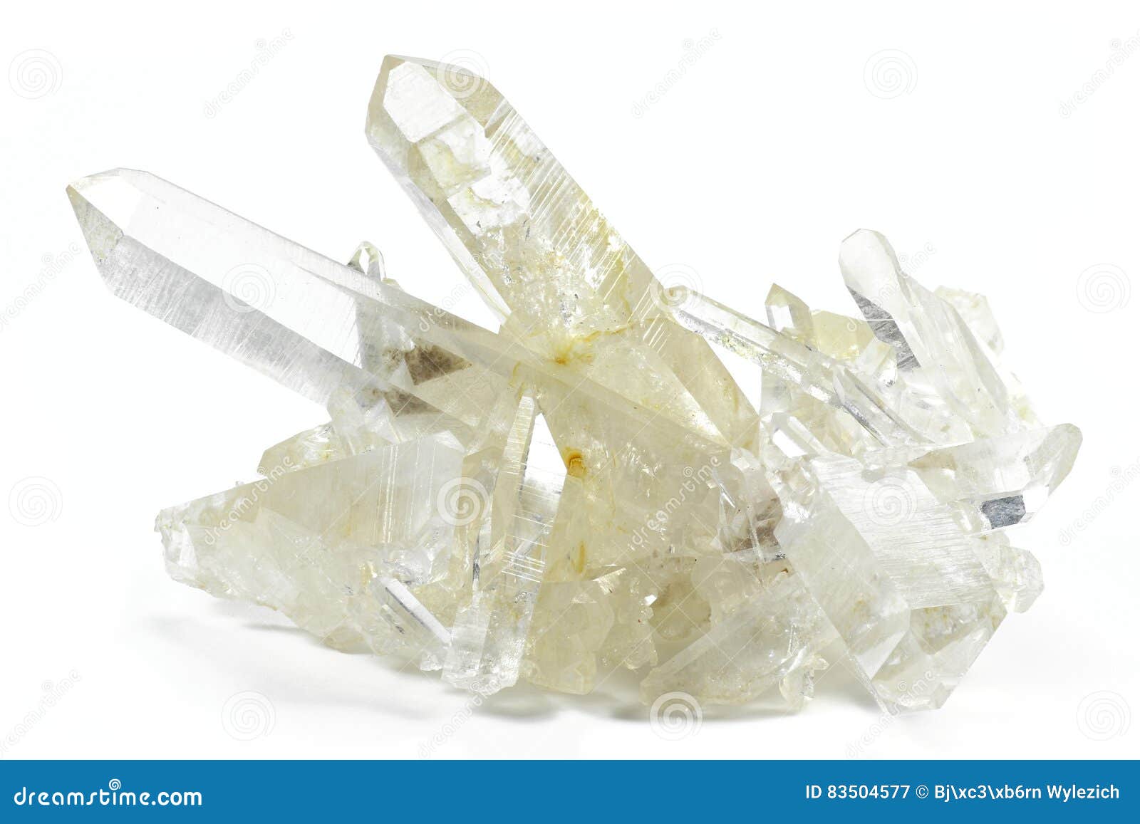 Rock crystal stock image. Image of artifact, isolated - 83504577