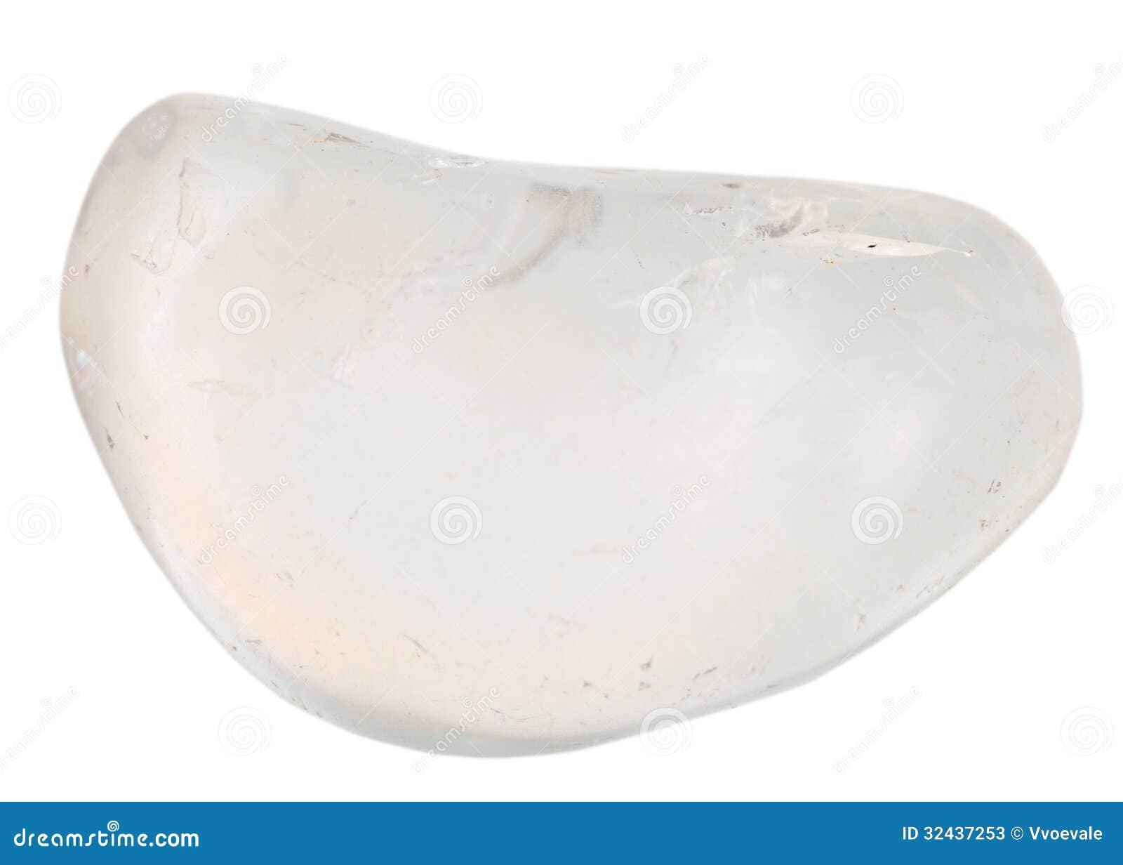 Rock crystal pebble stock image. Image of precious, rough - 32437253