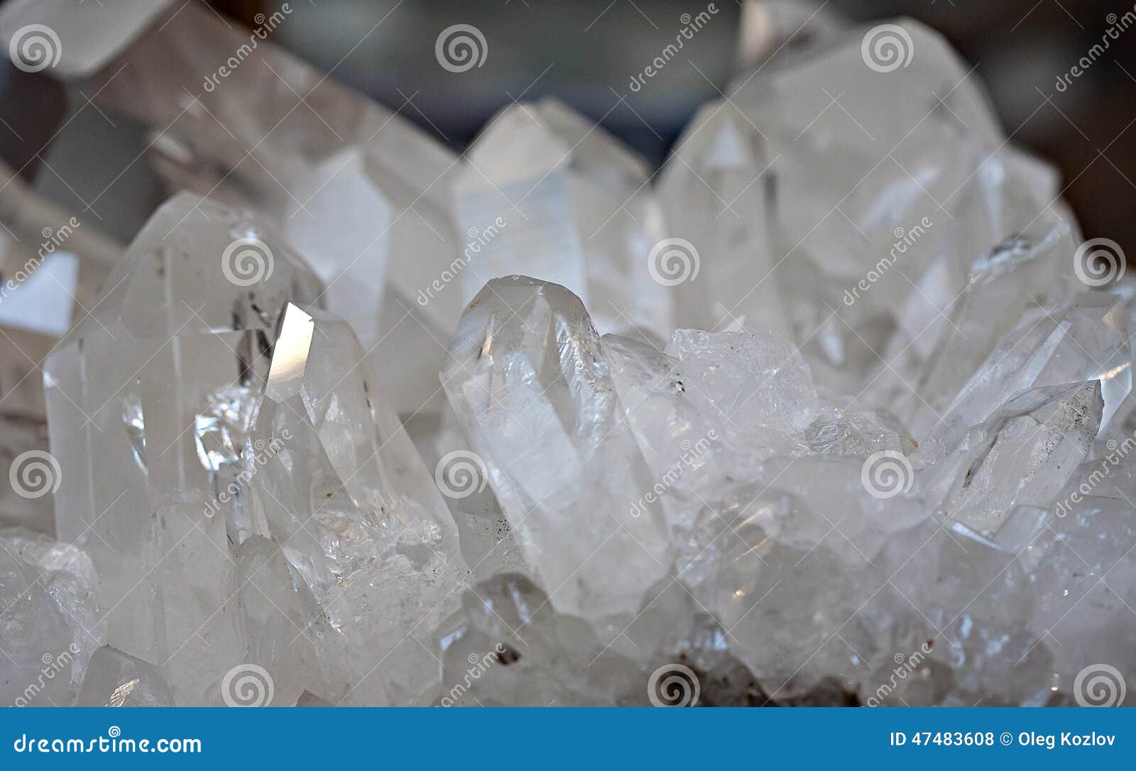 Rock crystal stock photo. Image of quartz, druse, precious - 47483608