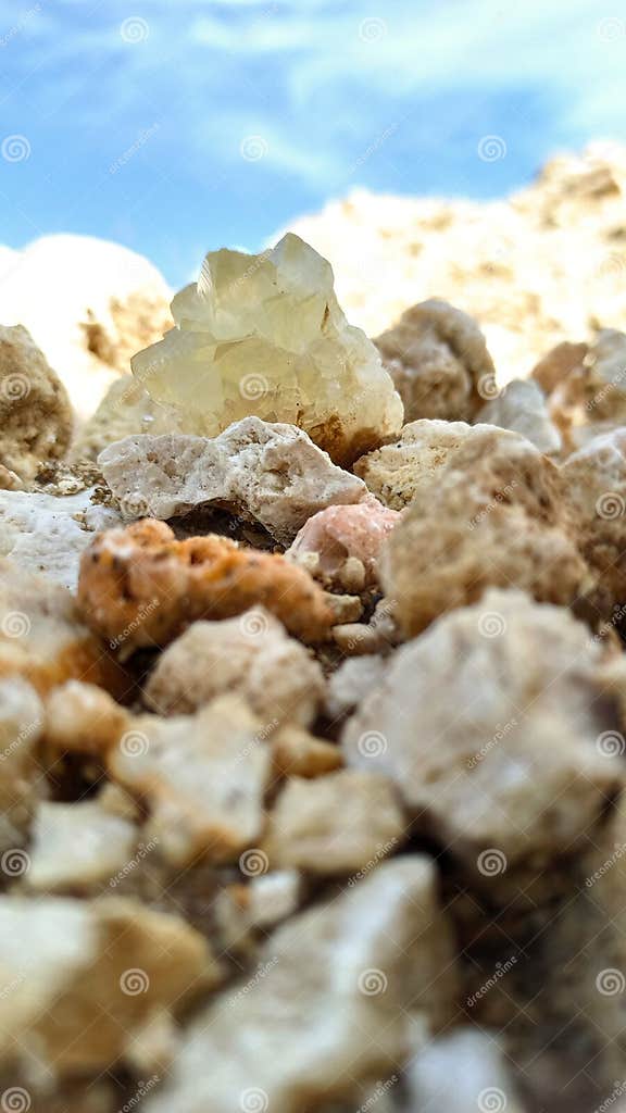 The rock crytal stock photo. Image of crytal, brown - 249167478