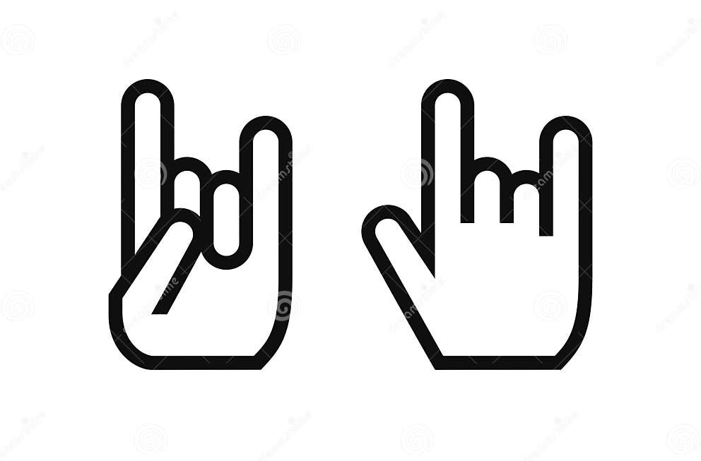 Rock culture symbol stock vector. Illustration of legendary - 20908178