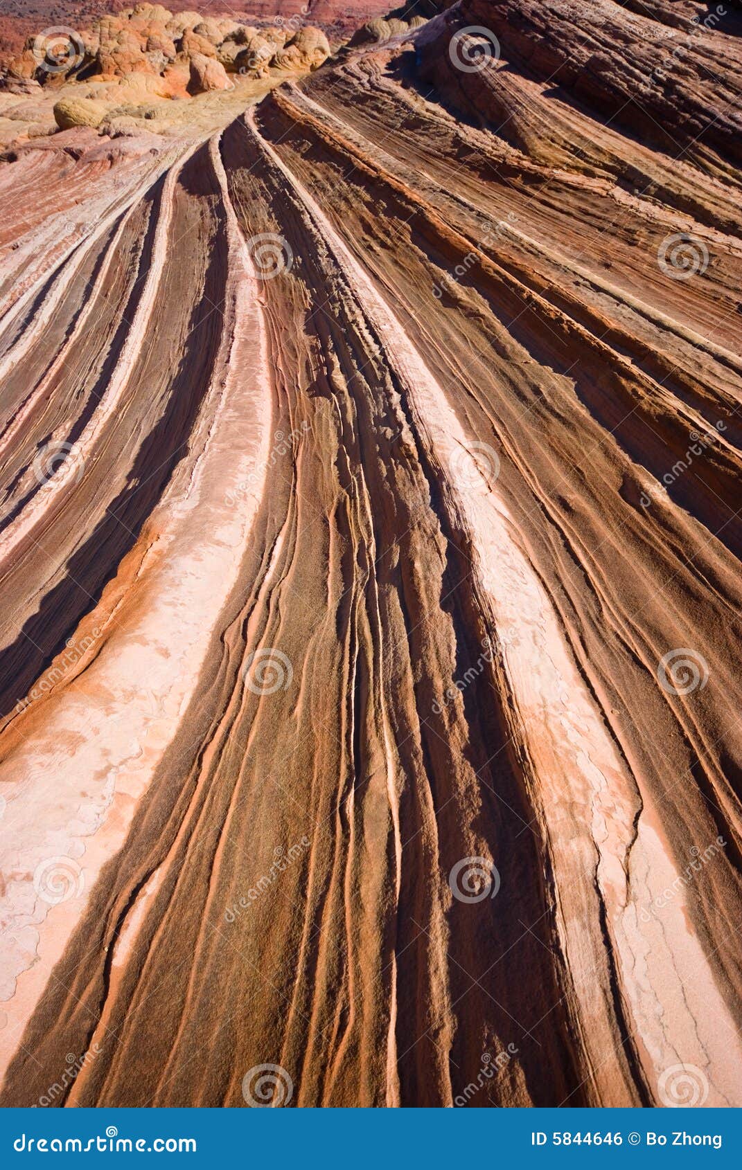 The Rock Curverture in the Wave Stock Photo - Image of special ...