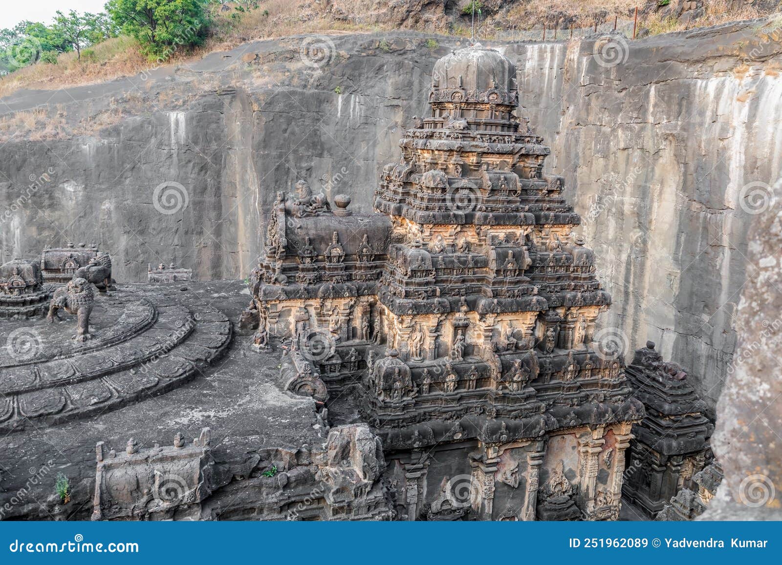 Temple Of Ellora Caves, The Rock-cut Temples, AURANGABAD, MAHARASHTRA ...