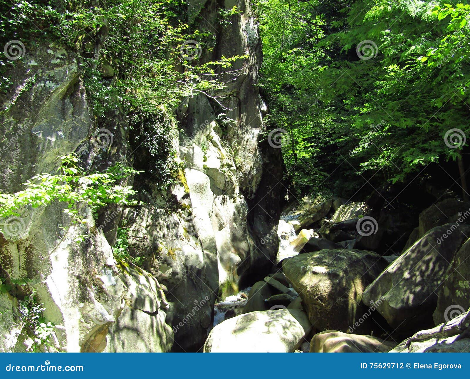 Rock dam over the river stock photo. Image of water, rock - 75629712