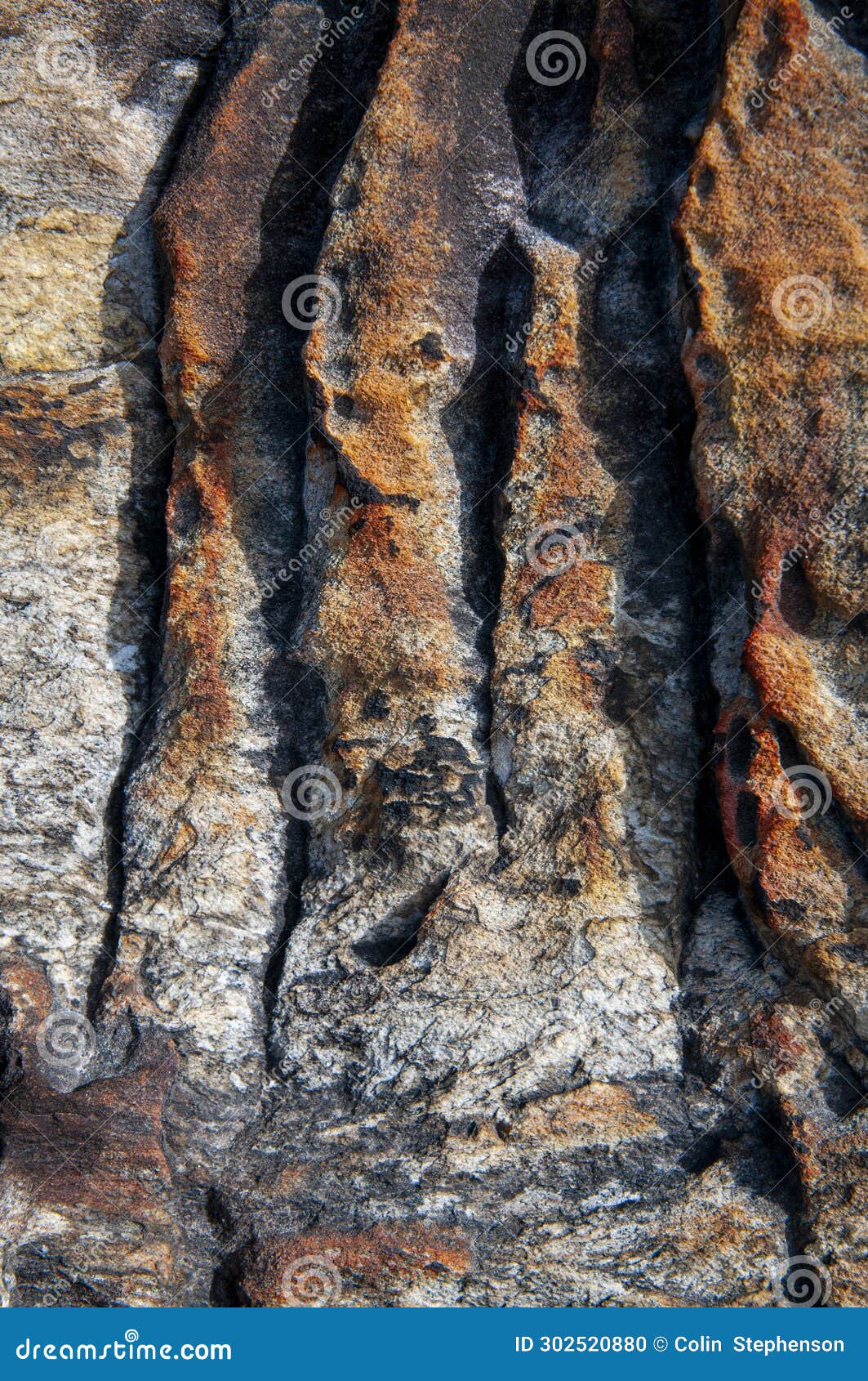 Rock Detail of Quartz and Granite Texture Stock Photo - Image of ...