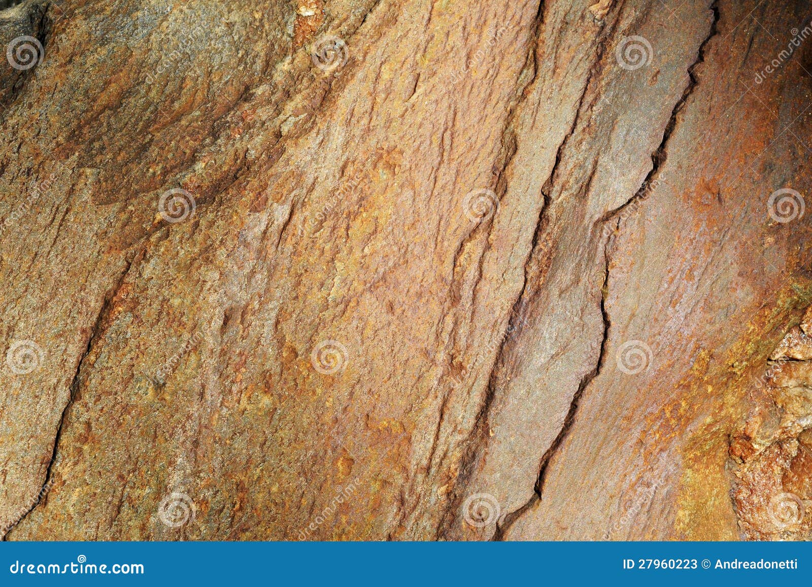 Rock Detail with Stratified Layers Stock Image - Image of rock, stones ...