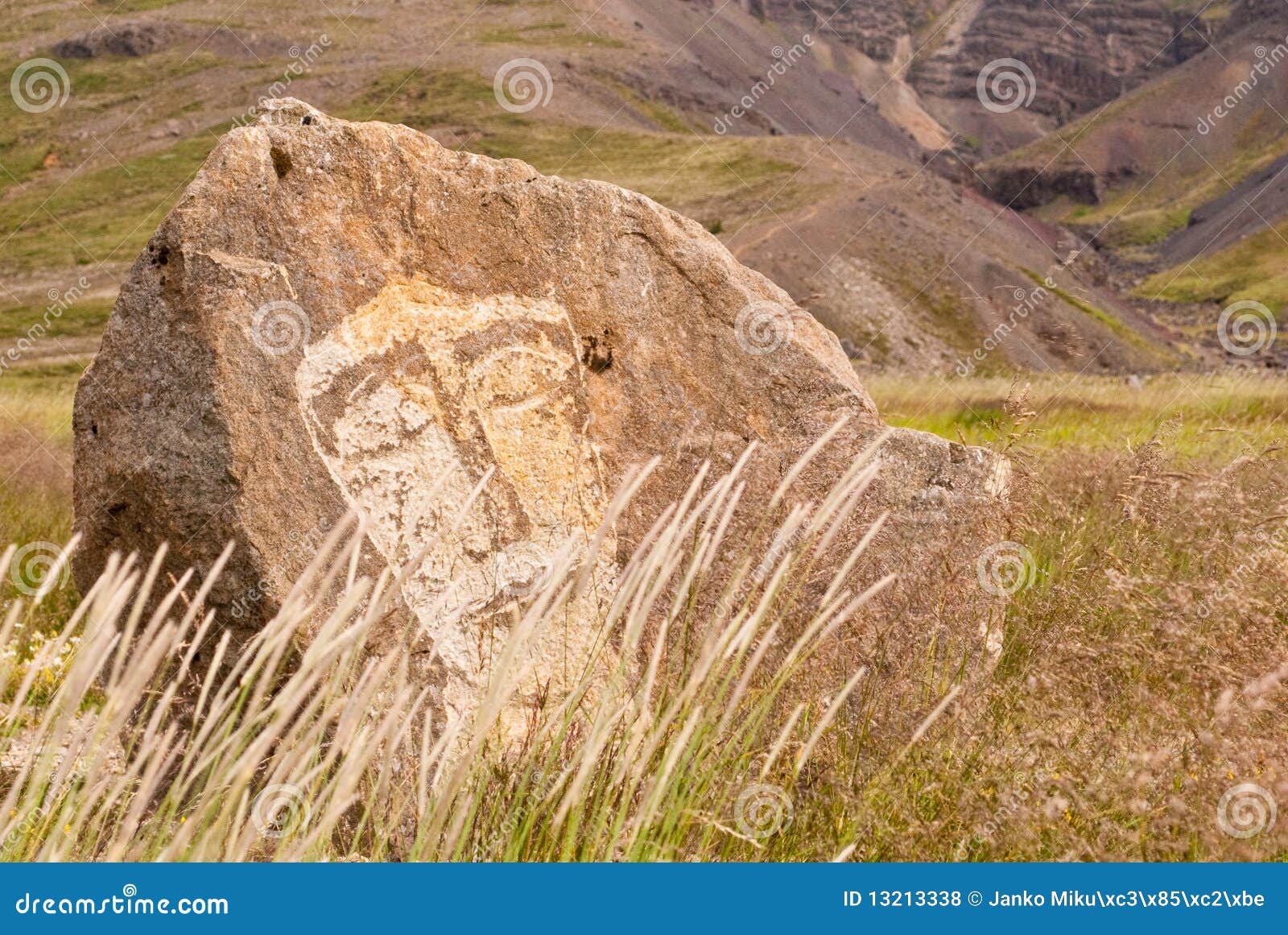 Rock face stock photo. Image of monument, sign, rock - 13213338
