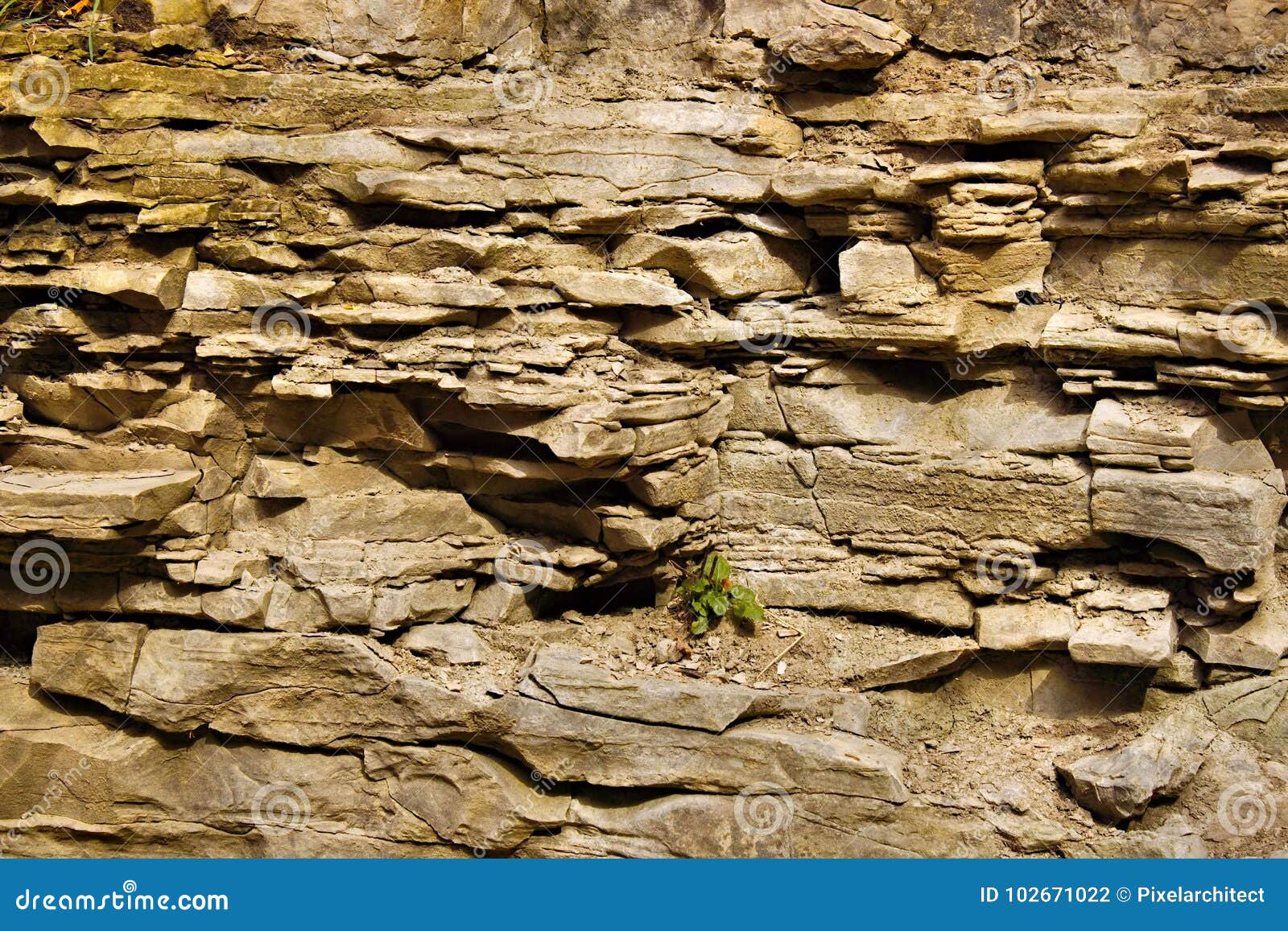 Rock Face stock photo. Image of stone, geology, grey - 102671022