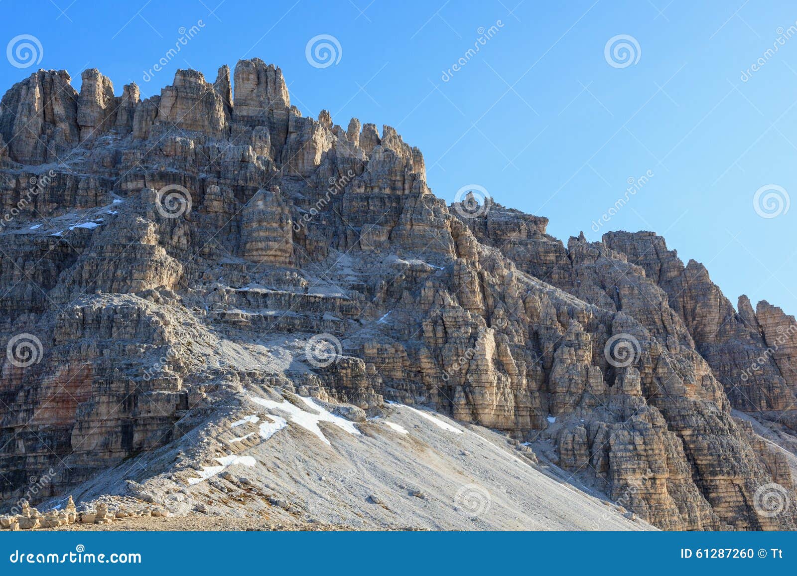 Rock face stock photo. Image of rock, sesto, european - 61287260