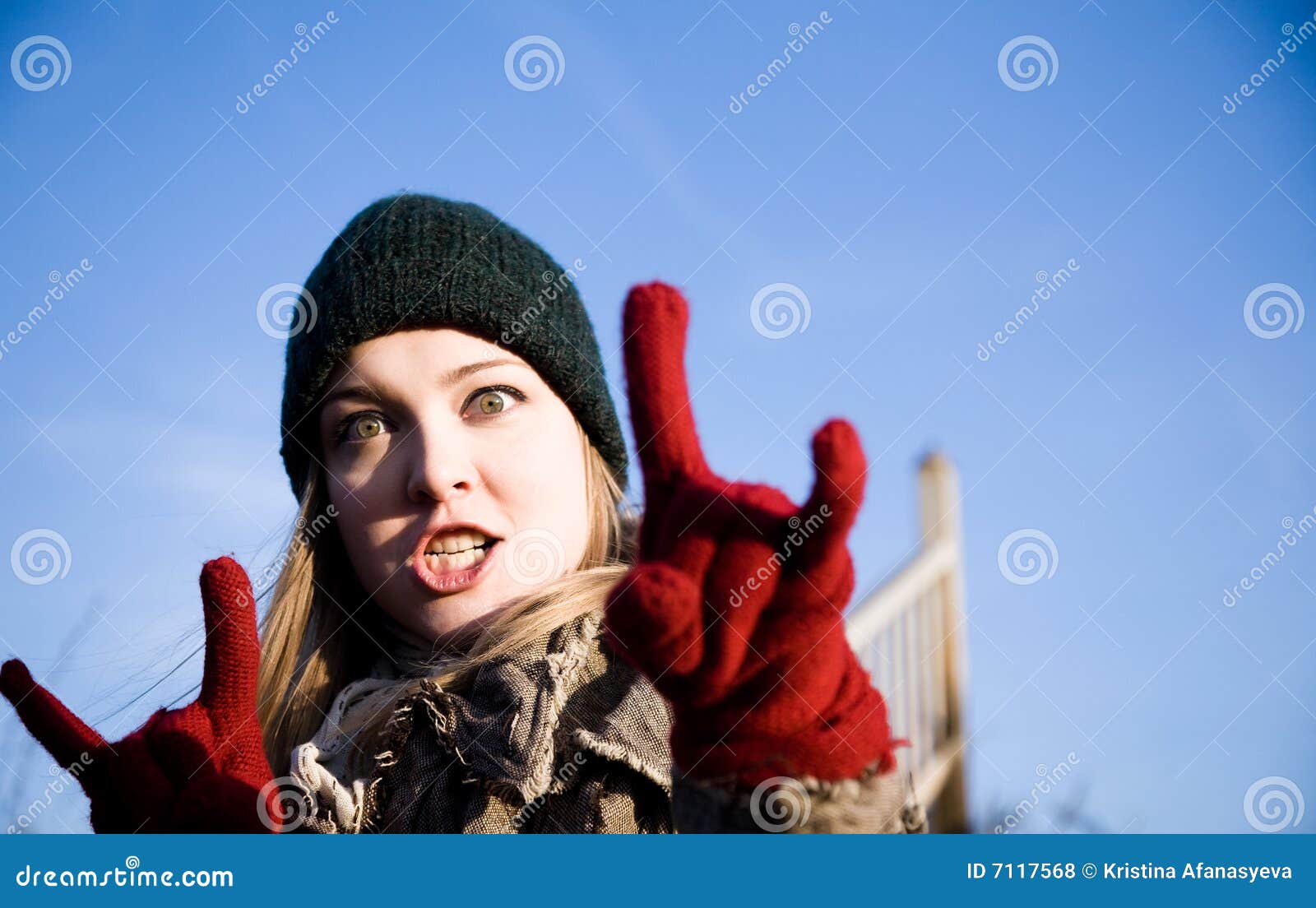 Rock Fan stock photo. Image of white, people, entertainment - 7117568