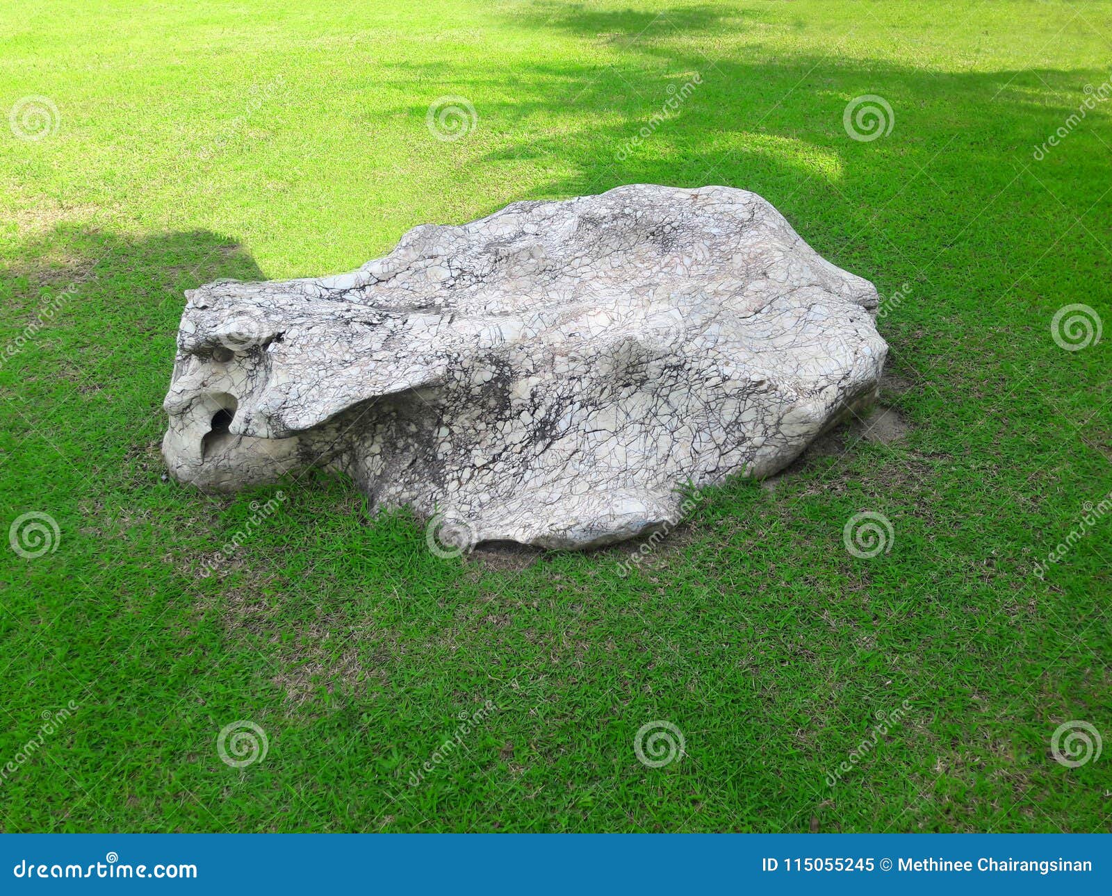 Rock on field stock image. Image of vista, green, jumbo - 115055245