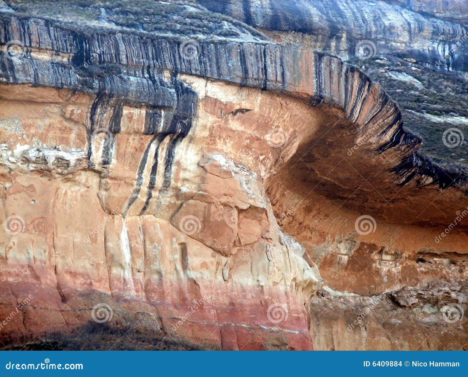 Rock fold stock photo. Image of golden, reserve, fold - 6409884